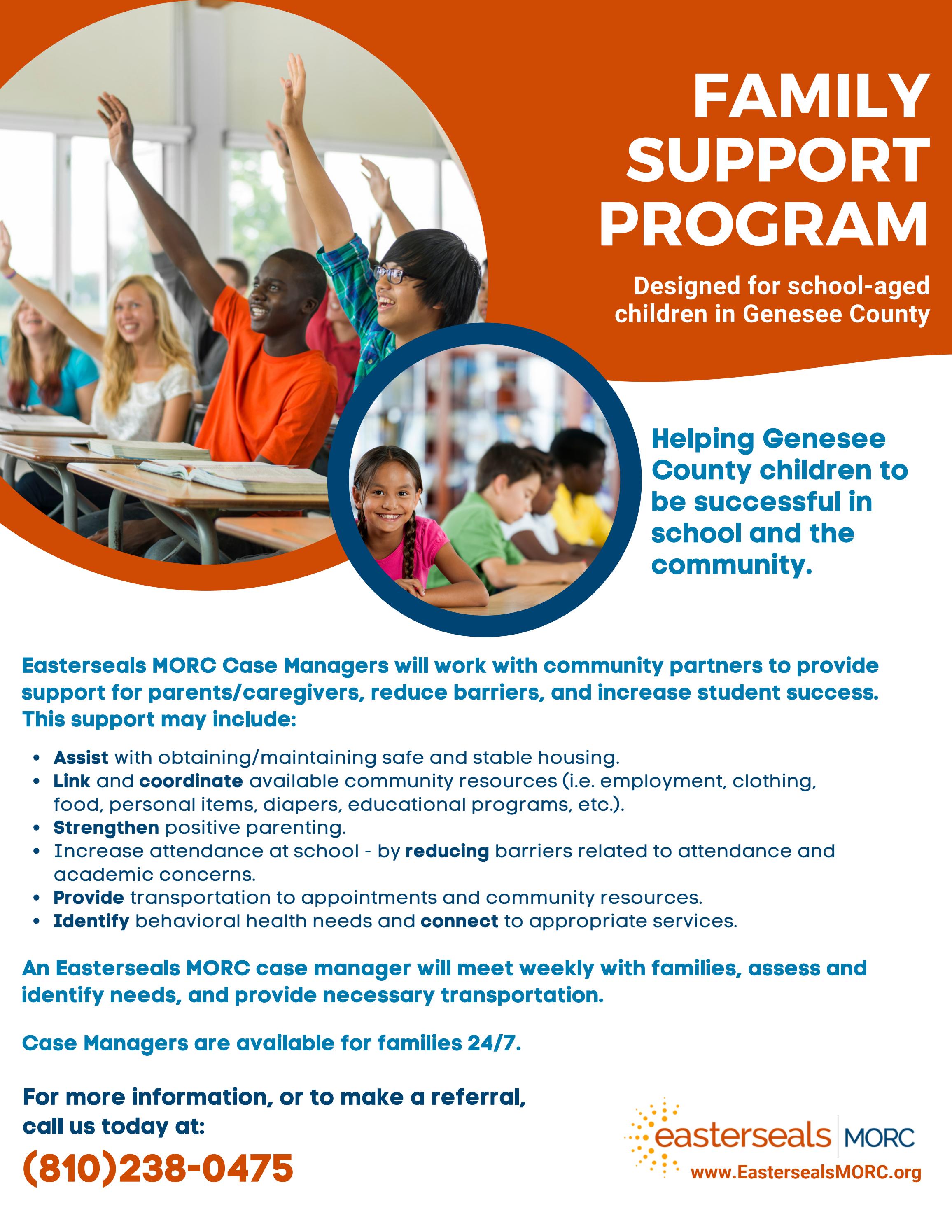 Family Support Program - Flint by Easterseals MORC - Issuu