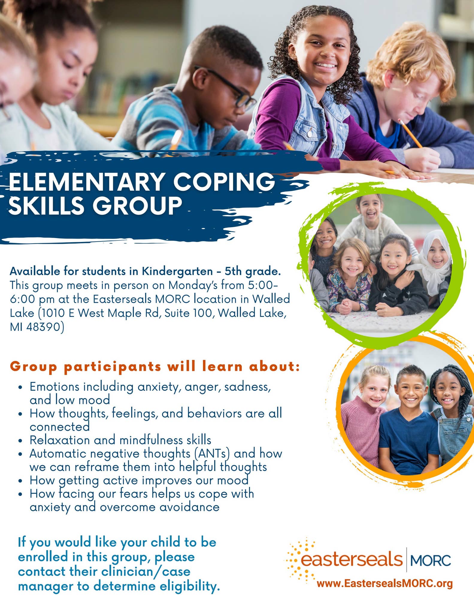 Elementary Coping Skills Group by Easterseals MORC - Issuu