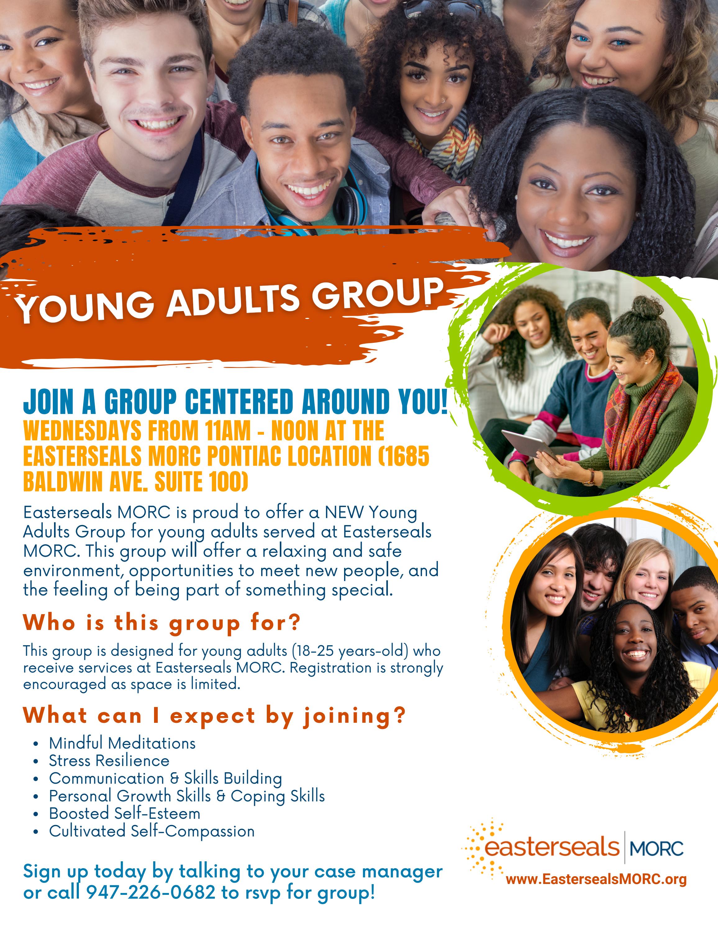 Young Adults Group by Easterseals MORC - Issuu