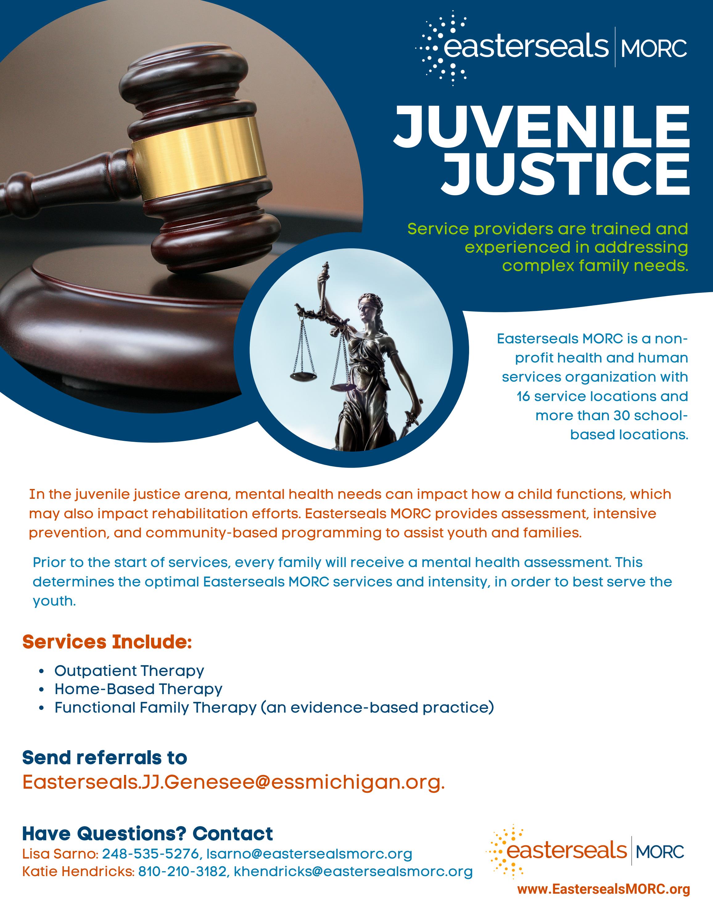 Juvenile Justice by Easterseals MORC - Issuu