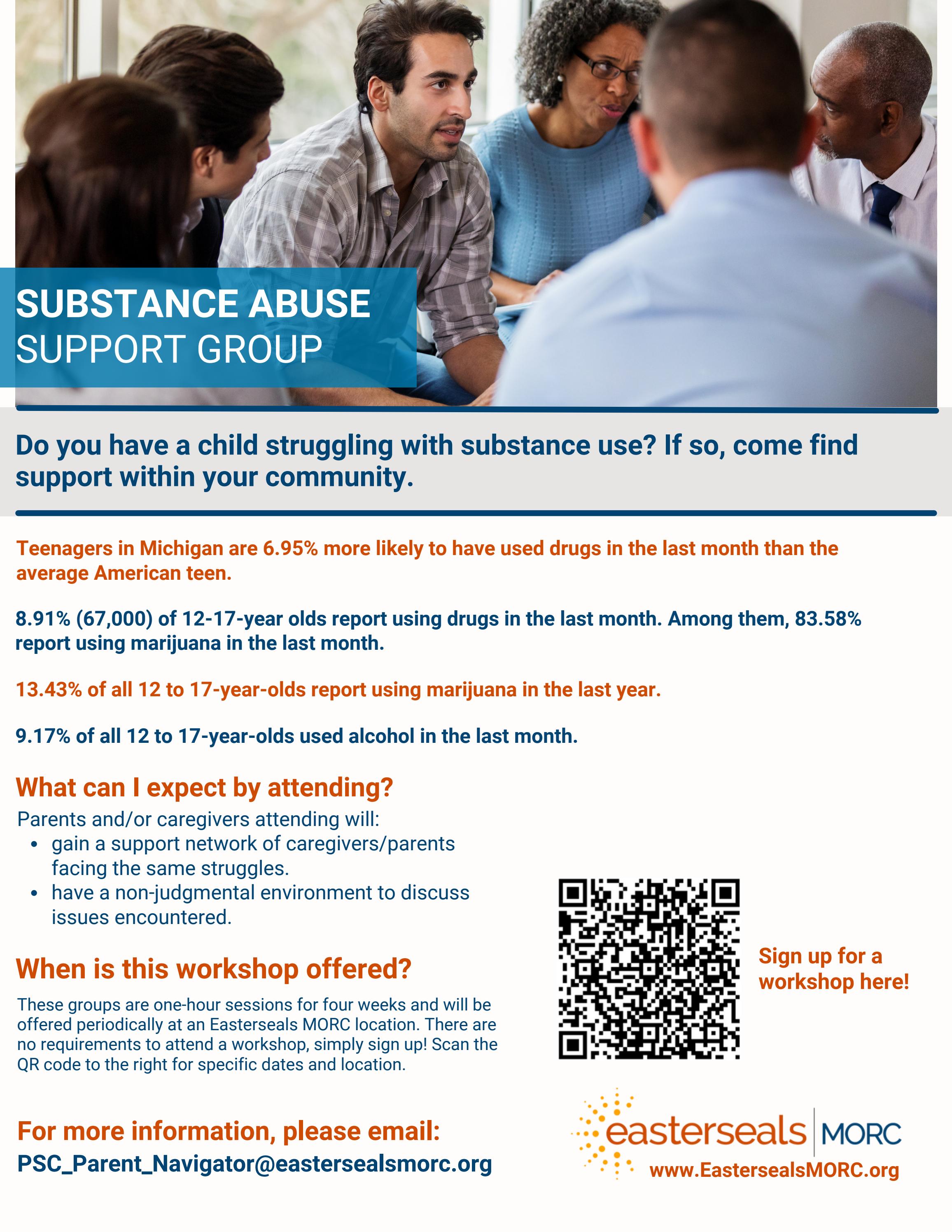 Substance Abuse Support Group by Easterseals MORC - Issuu