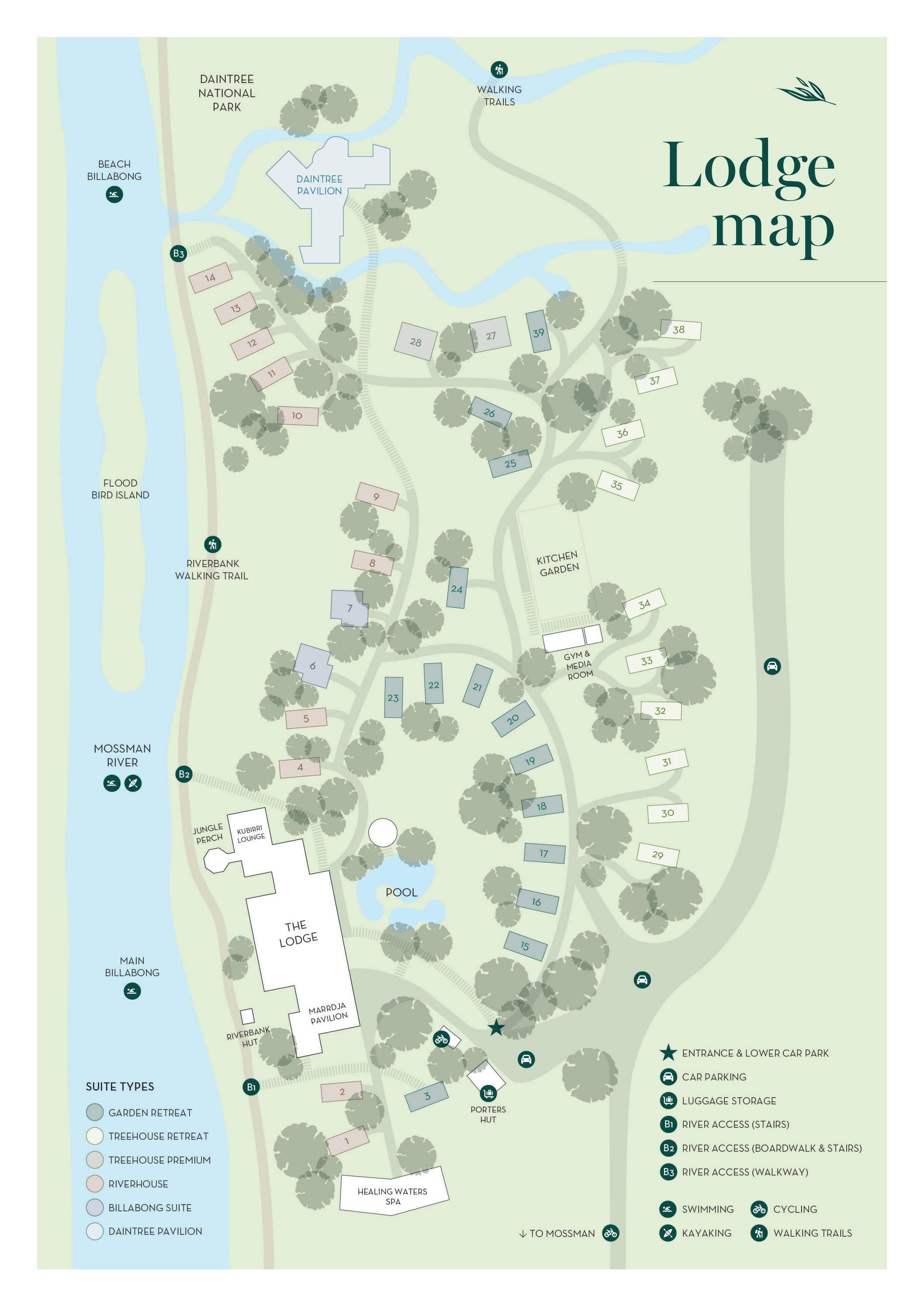 SLK | Lodge Map by Baillie Lodges - Issuu