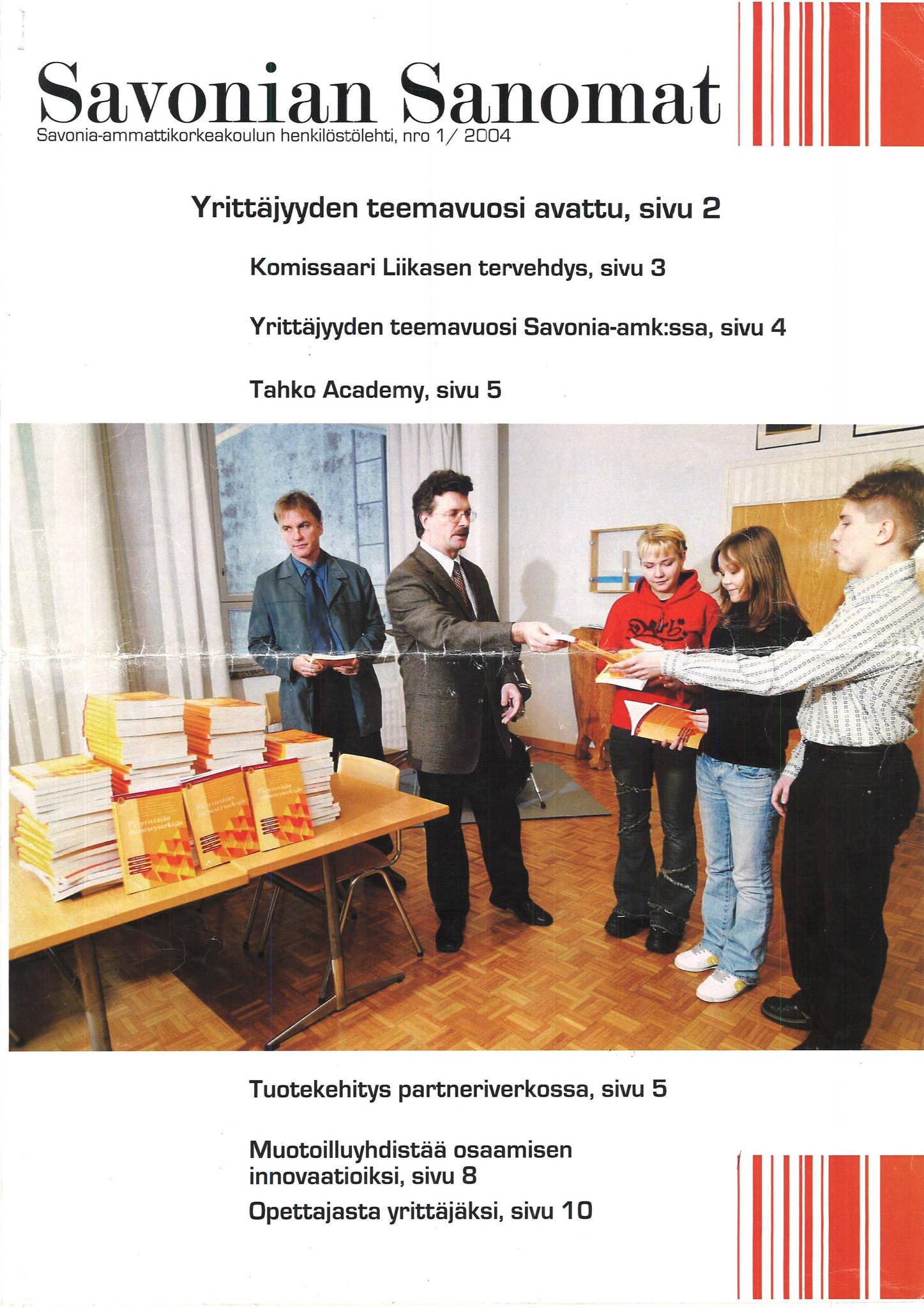Savonian Sanomat 1/2004 by Savonia UAS - Issuu