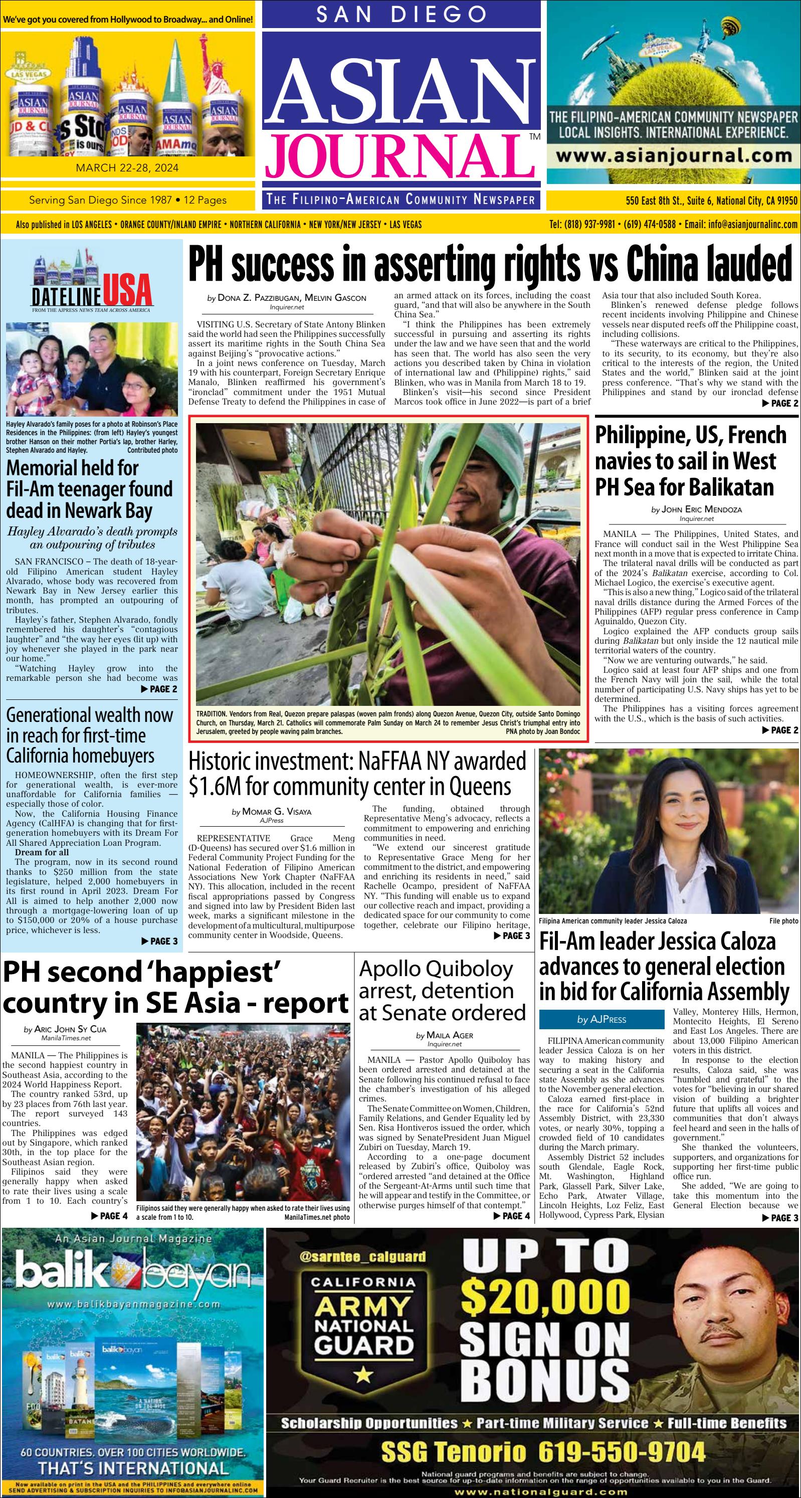 032224 - San Diego Edition by Asian Journal Community Newspapers - Issuu
