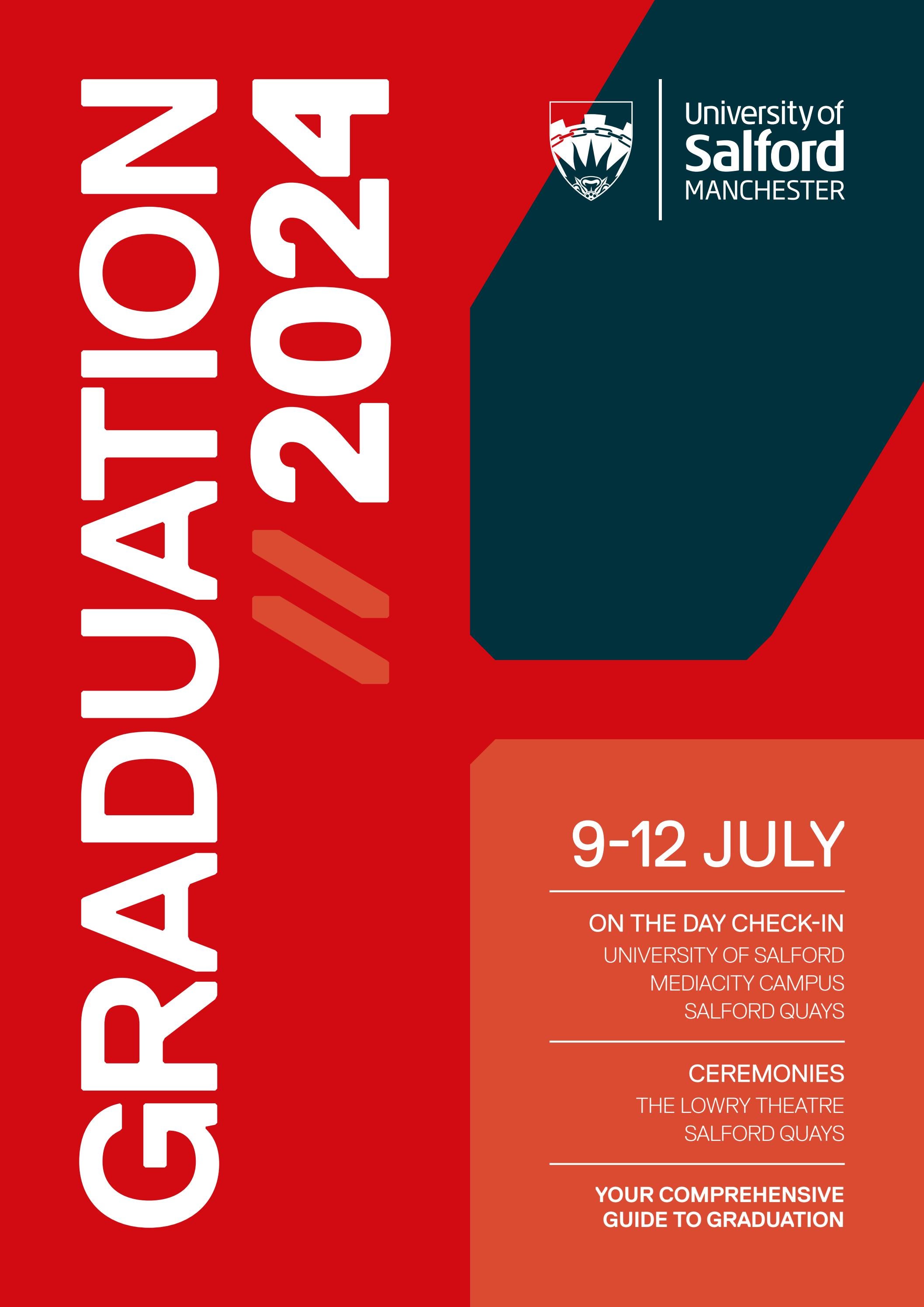 Graduation Guide 2024 by University of Salford - Issuu