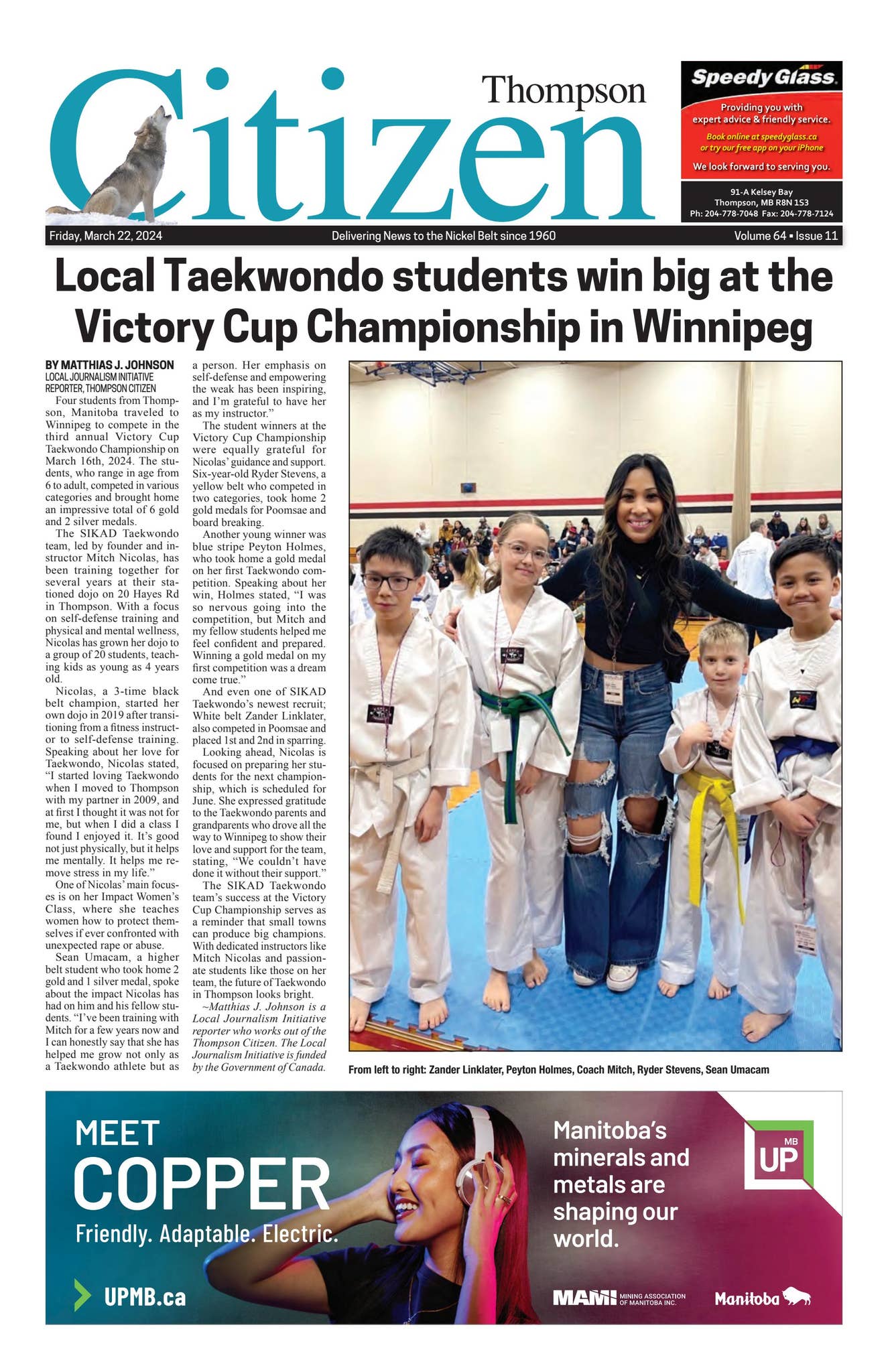 March 22 2024 by Thompson Citizen - Issuu