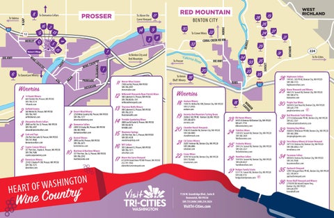 Visit Tri-Cities Wine Map 2023 by Visit Tri-Cities - Issuu
