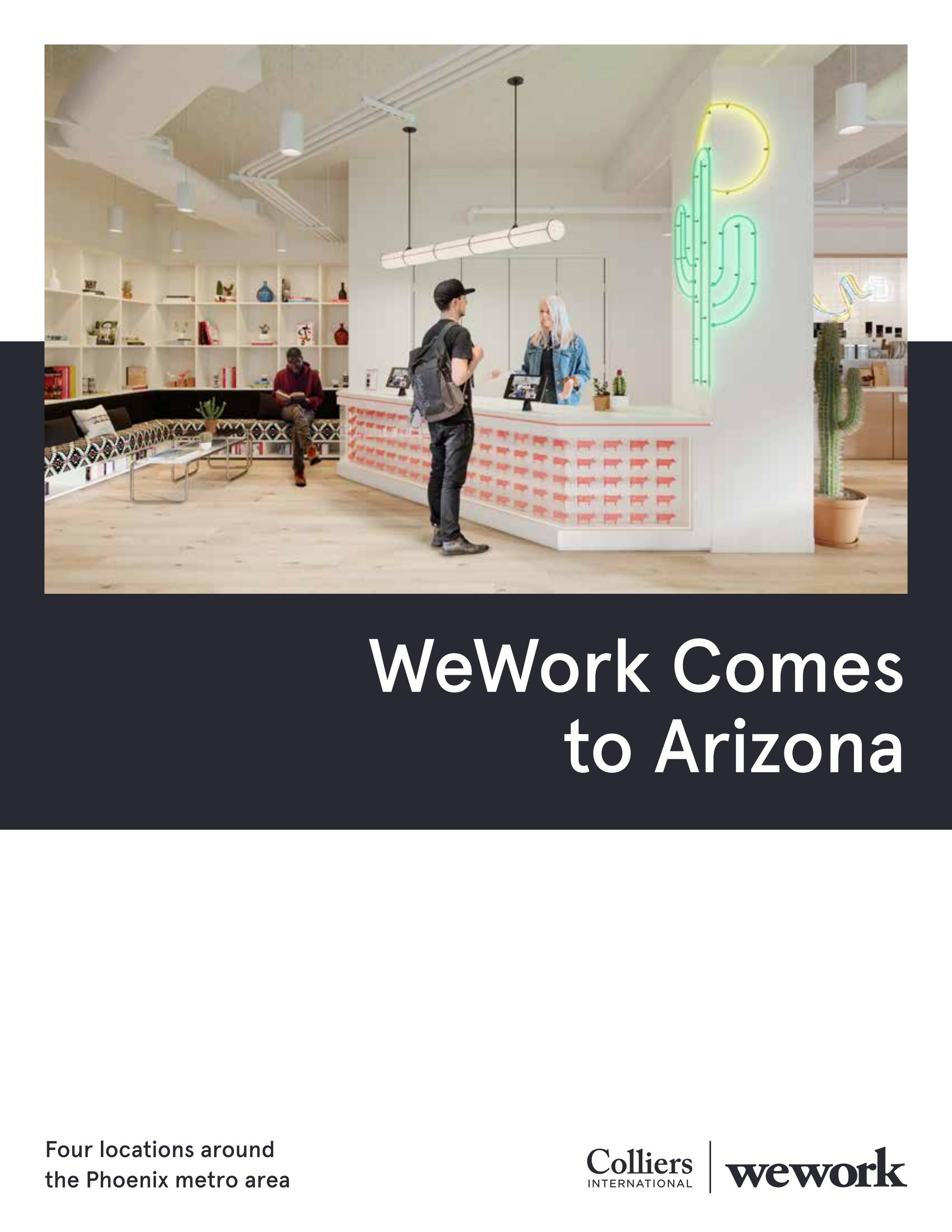 WeWork Arizona Brochure by Colliers - Issuu
