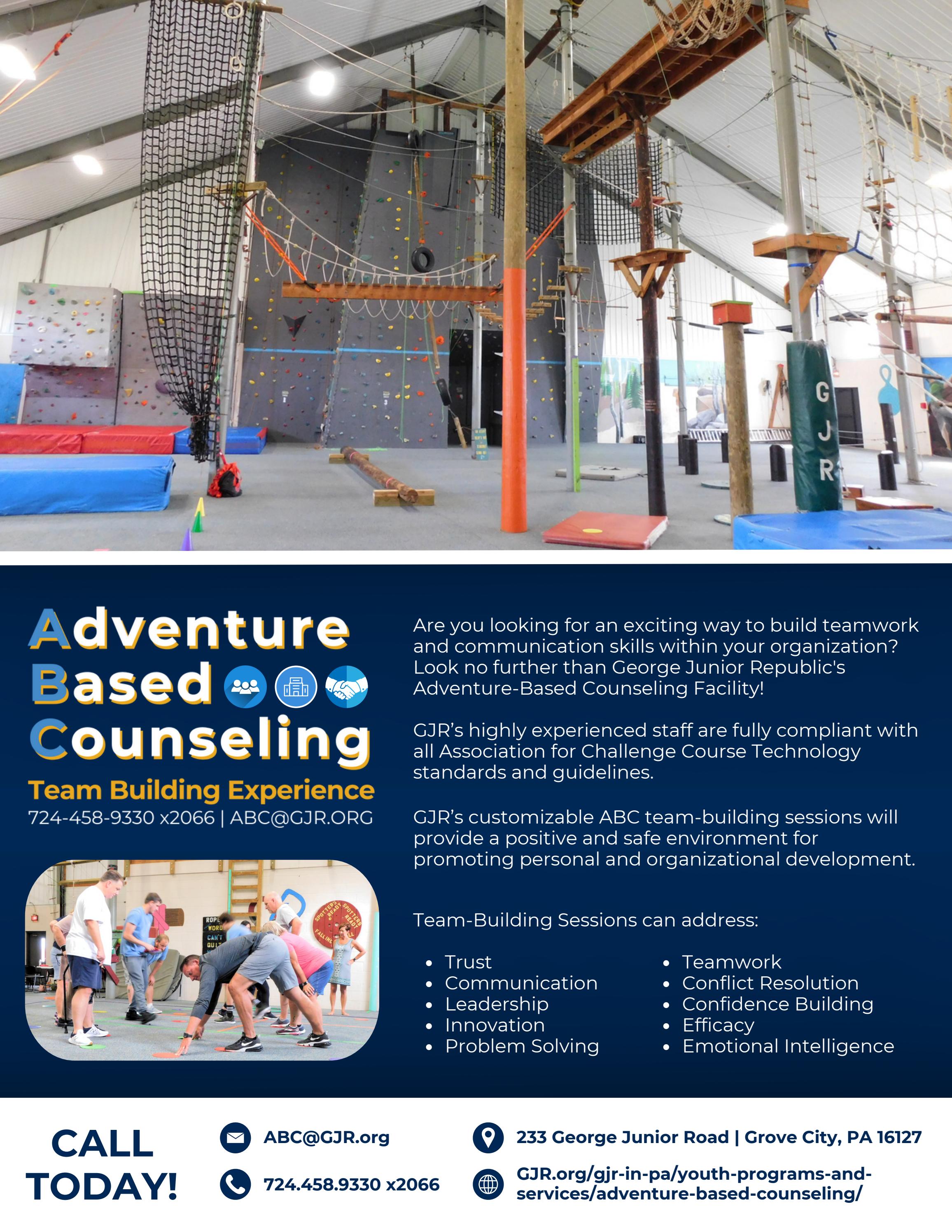 Adventure Based Counseling Flyer by George Junior Republic - Issuu
