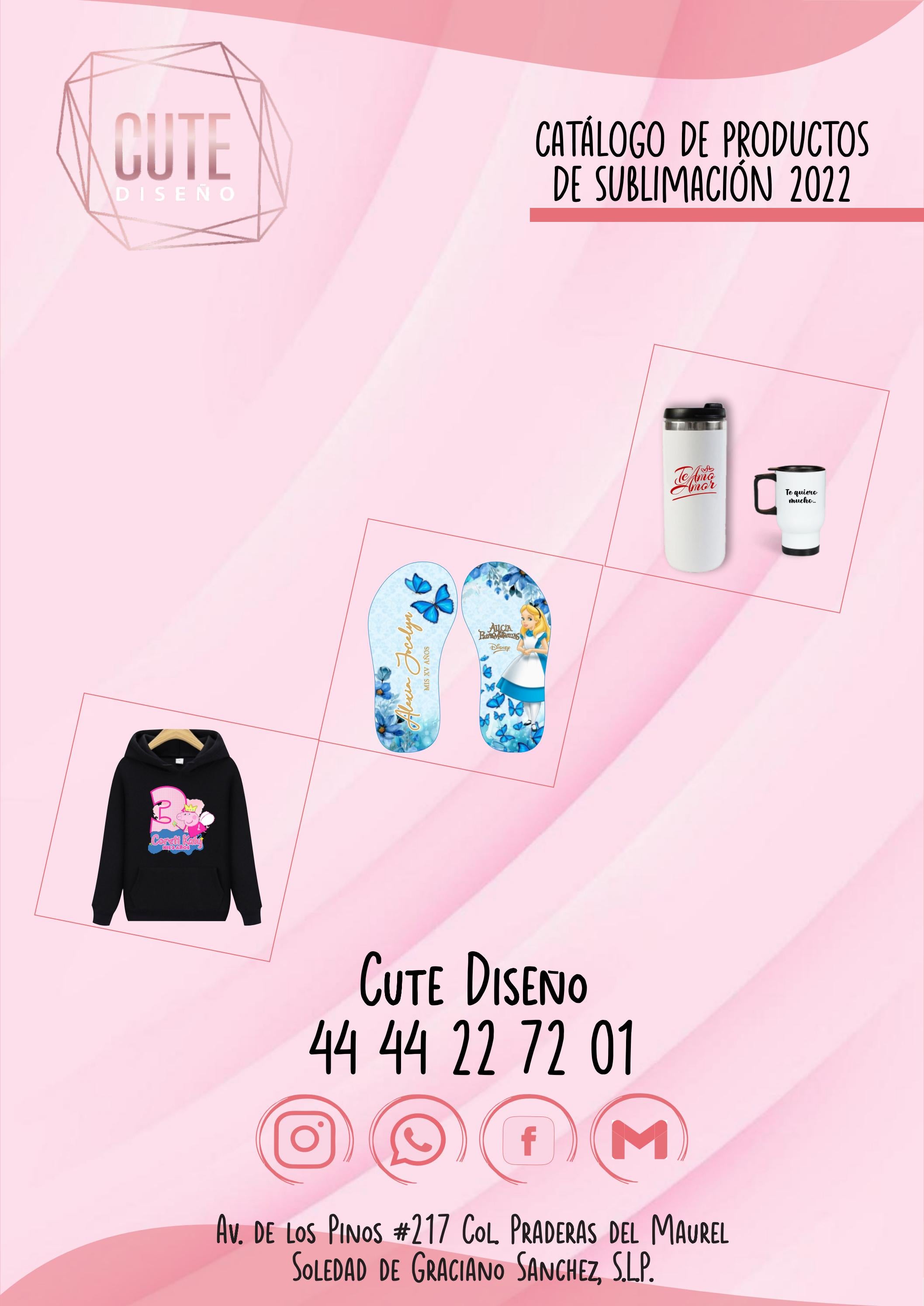 CATÁLOGO DE PRODUCTOS CUTE DISEÑO by cutediseno - Issuu