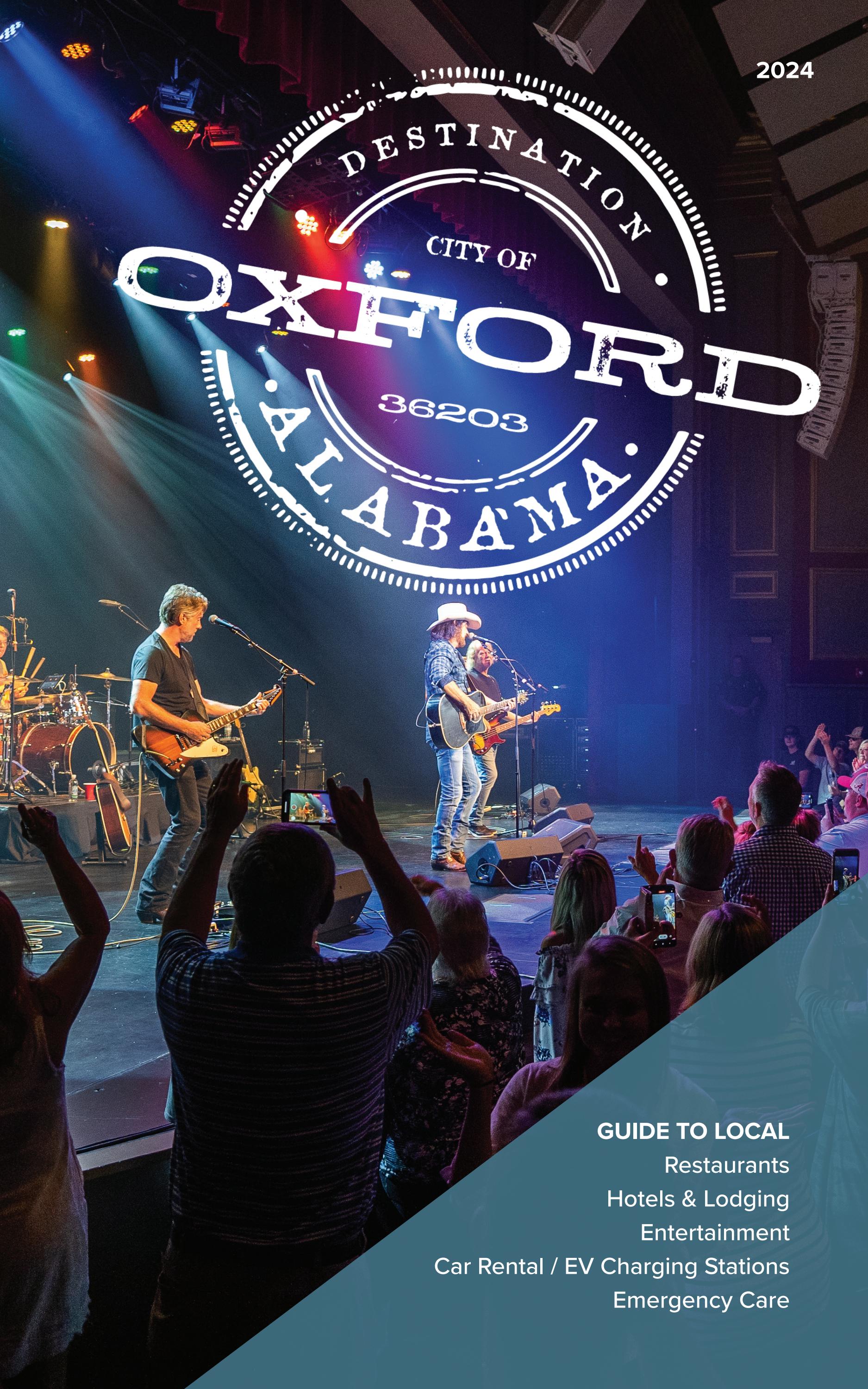 City of Oxford Alabama Visitor Guide 2024 by City of Oxford - Issuu