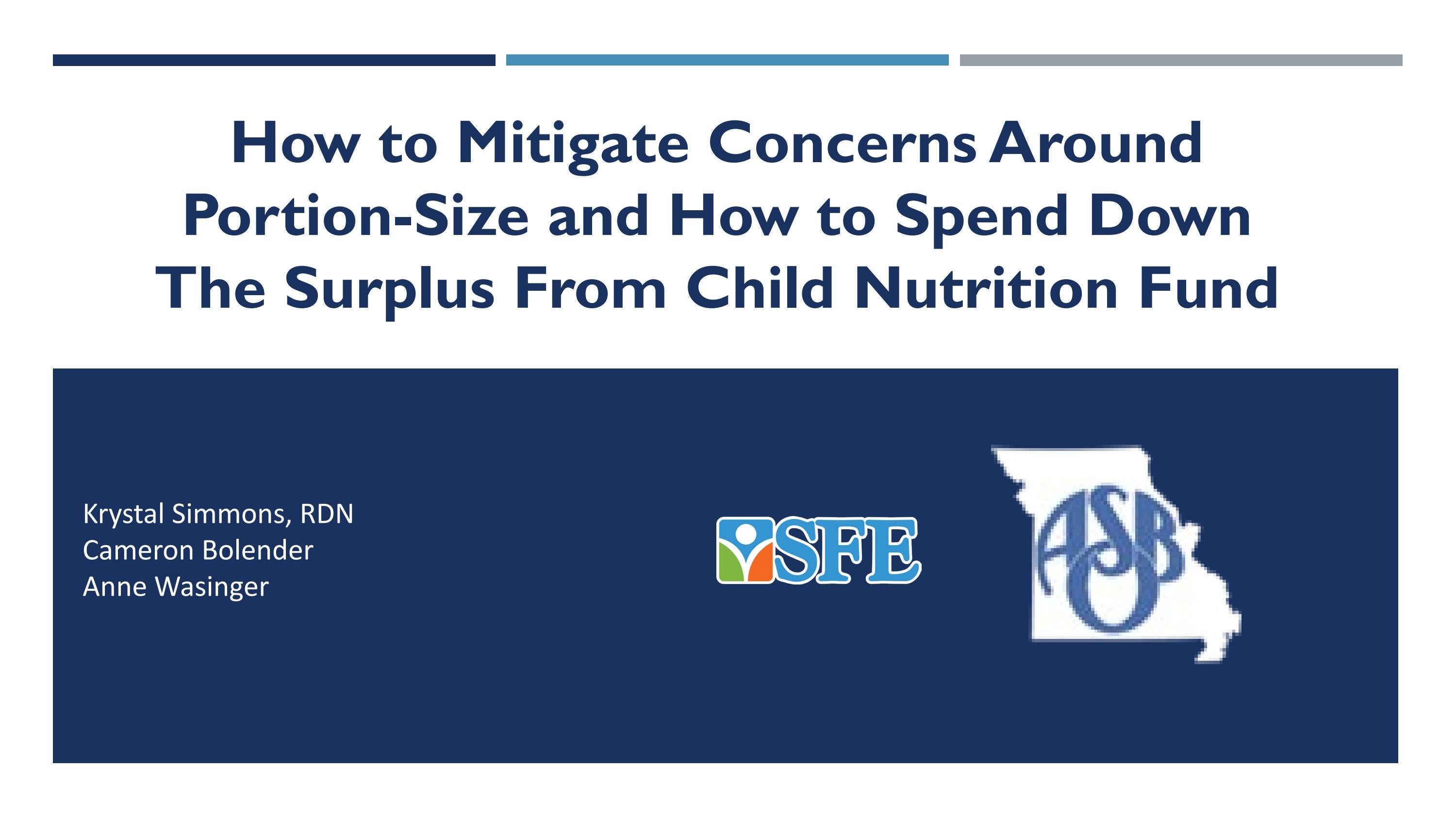 Spend Down Surplus by saramurphysfe - Issuu