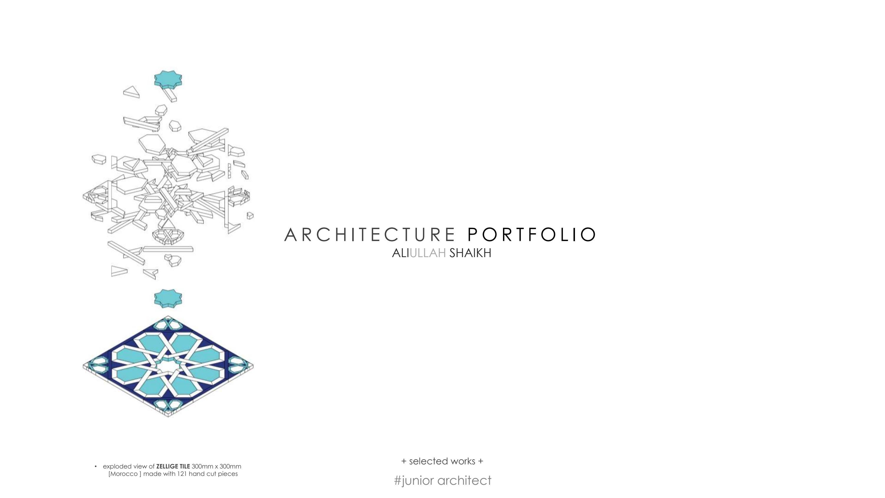 Architecture Portfolio by ALIULLAH SHAIKH - Issuu