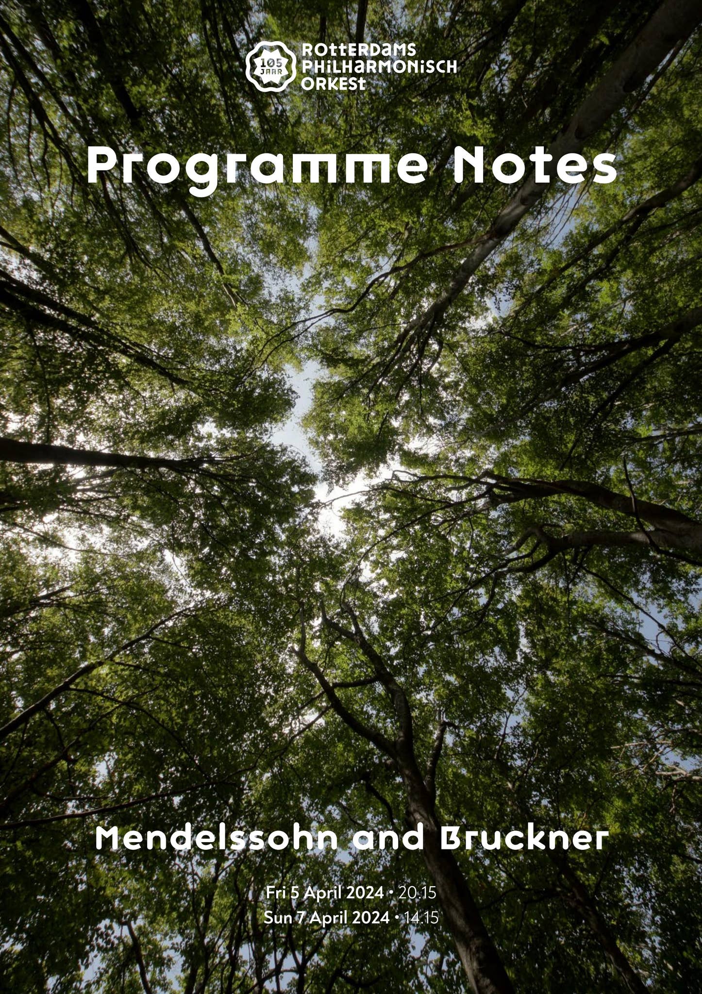Programme Notes | Mendelssohn and Bruckner by Rotterdams Philharmonisch ...