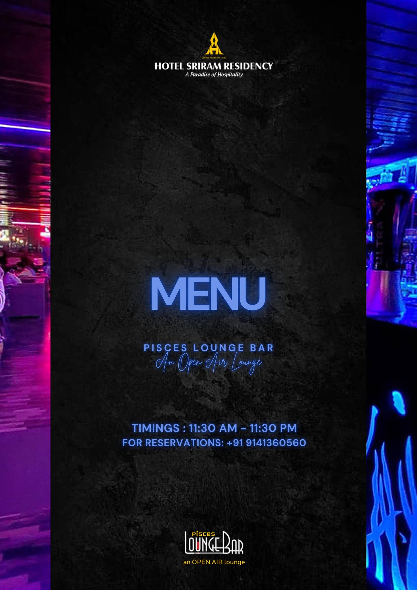 PISCES LOUNGE BAR MENU by HOTELSRIRAMRESIDENCY - Issuu