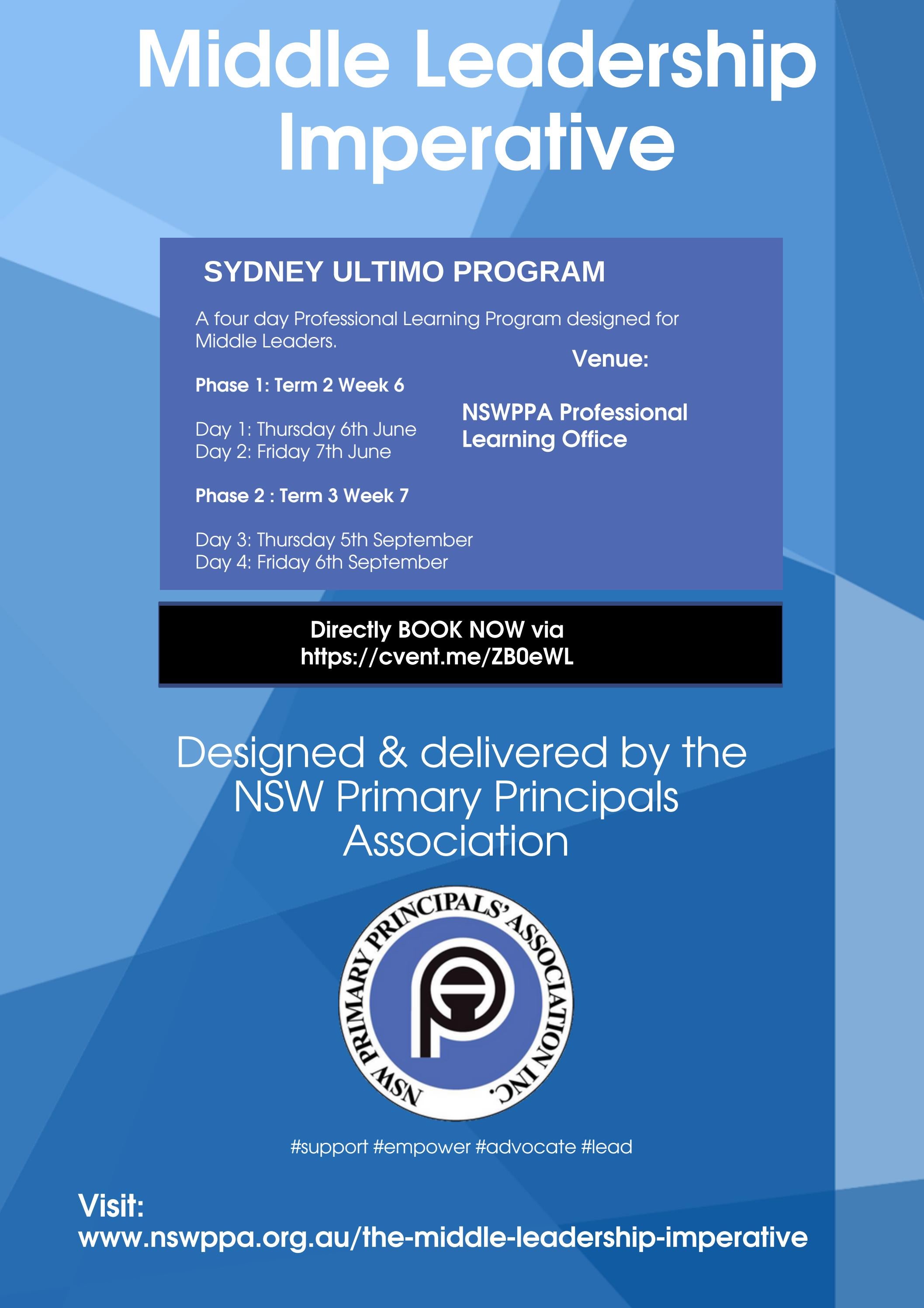 Middle Leadership Imperative -NSWPPA Professional Learning Office by ...