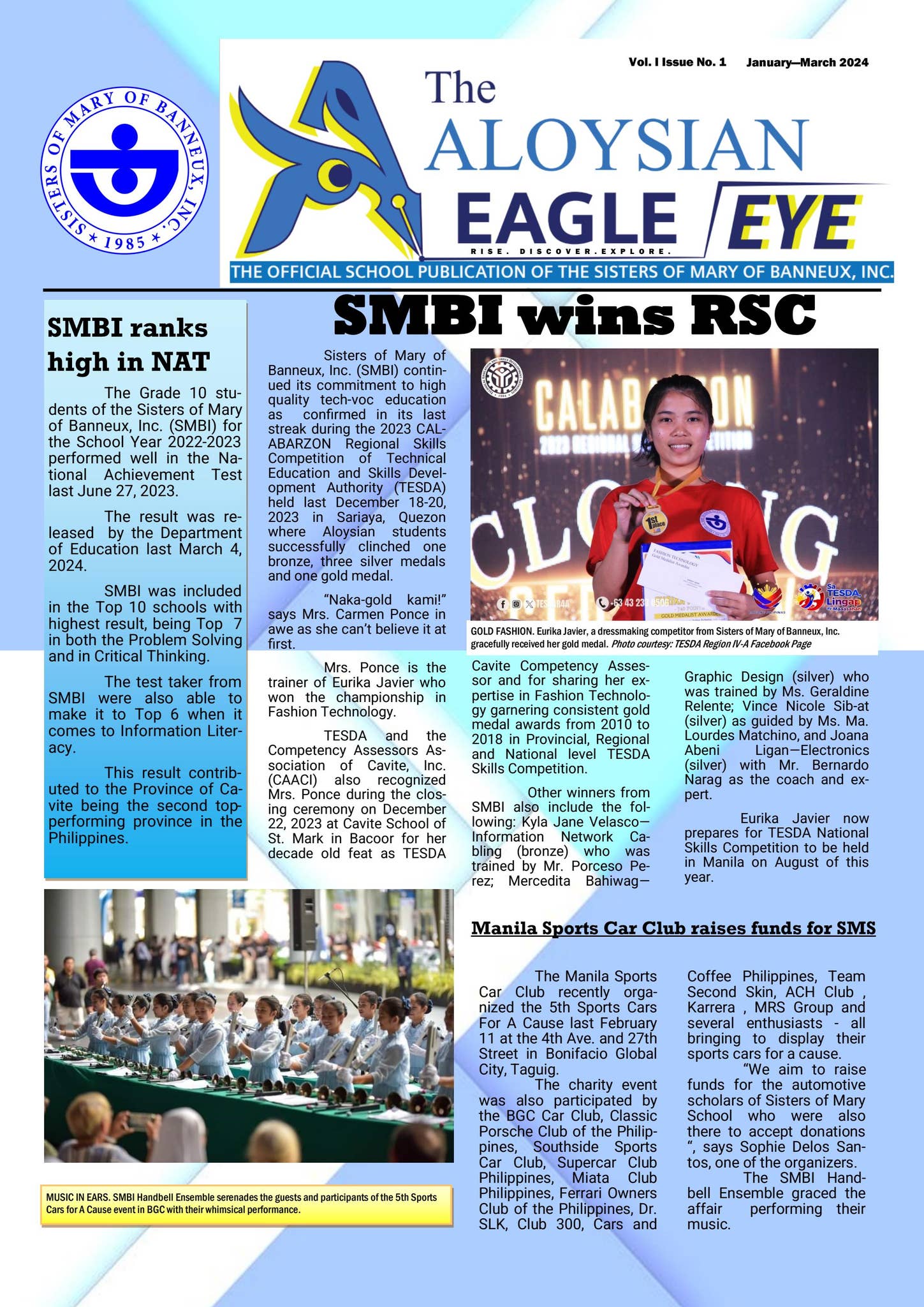 The Aloysian Eagle Eye Issue No. 1 by TheAloysianEagleEye - Issuu