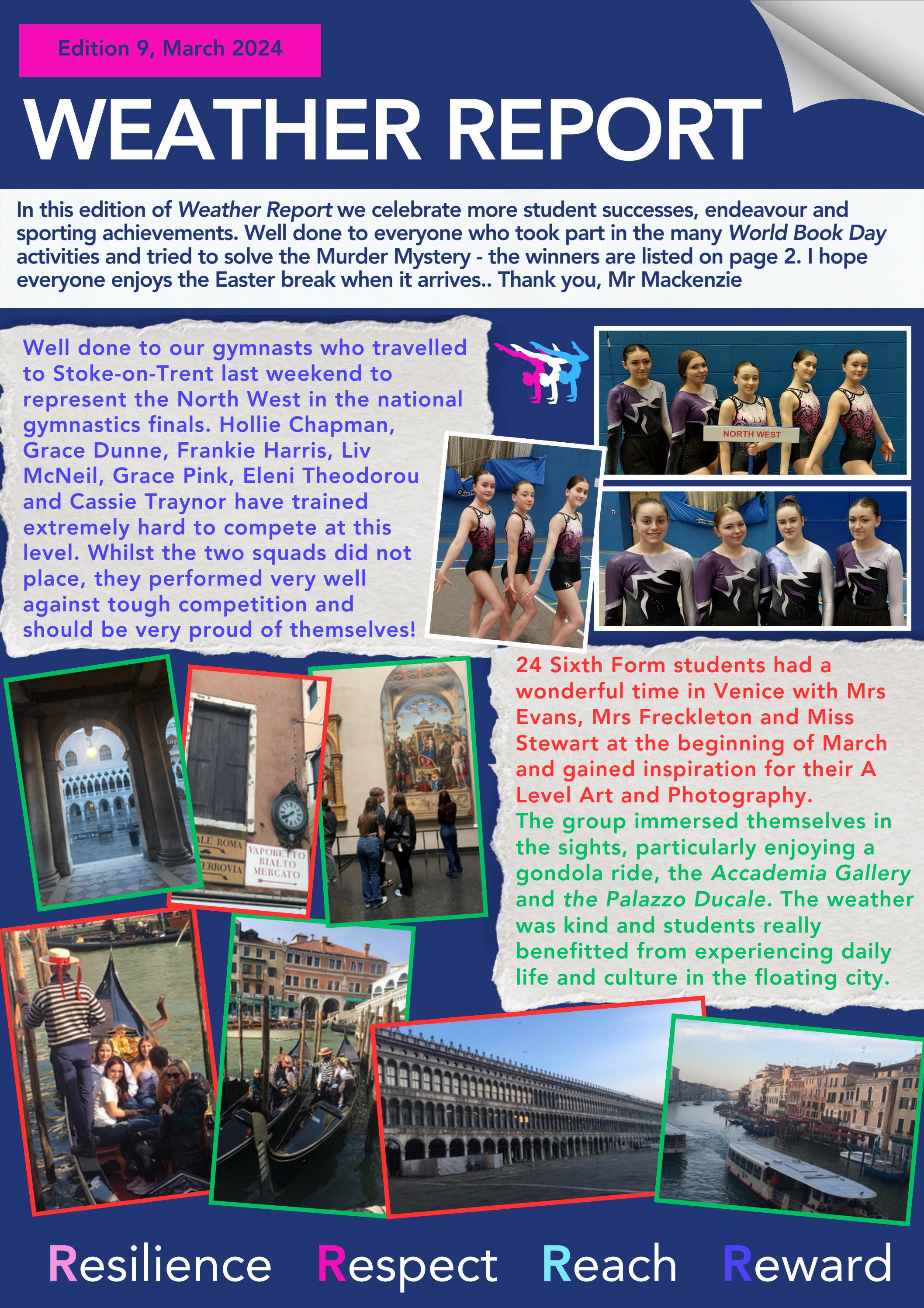 Weather Report by Weatherhead High School - Issuu