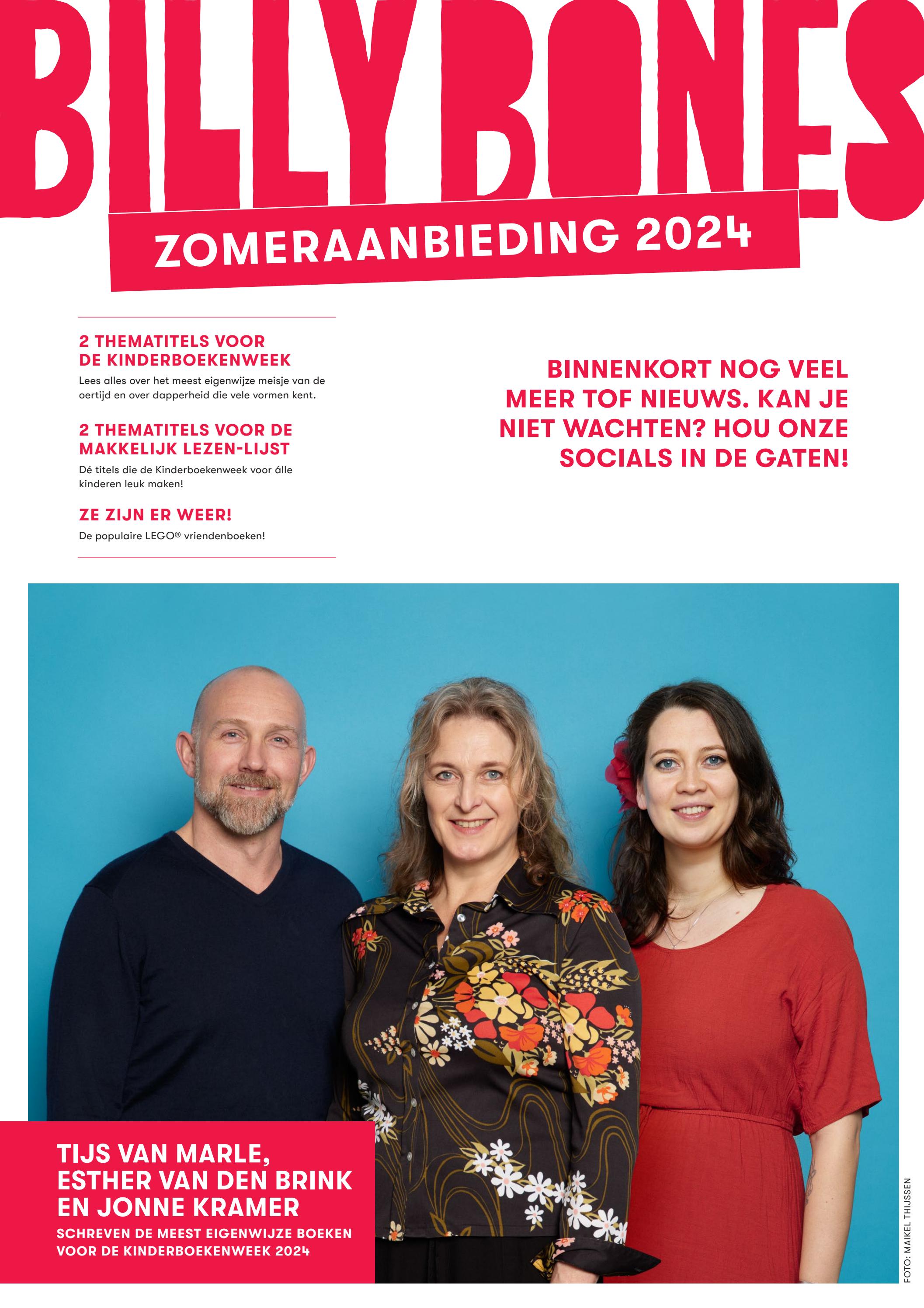BILLY BONES - ZOMERBROCHURE 2024 by Uitgeverij BILLY BONES - Issuu