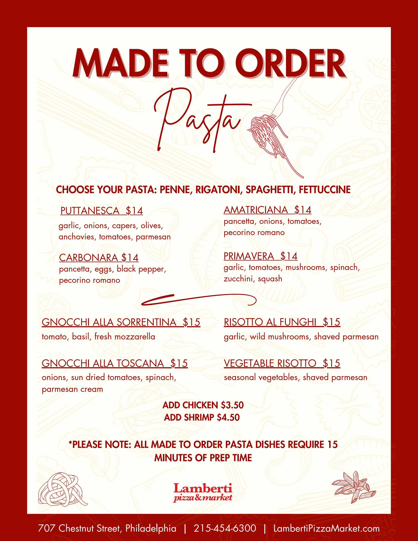Made to Order Pasta by Derek Brown - Issuu
