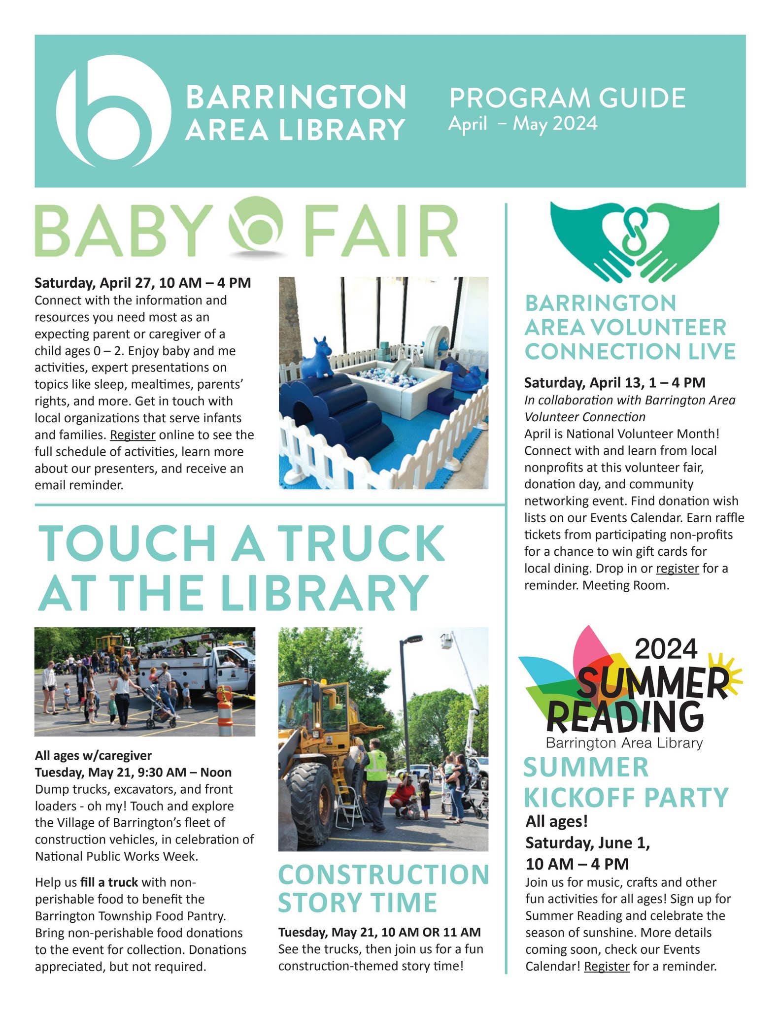 April - May 2024 Program Guide | Barrington Area Library by Barrington ...