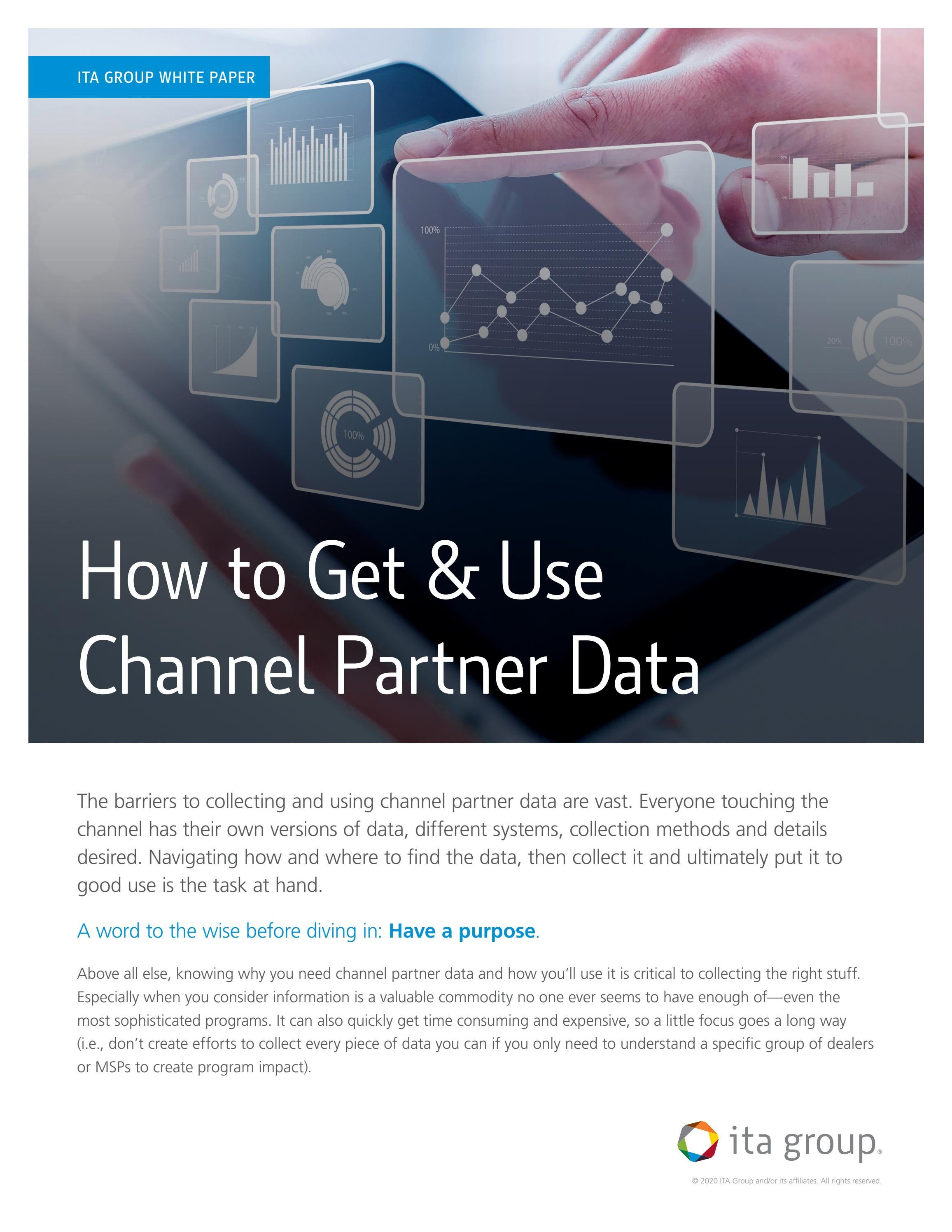 How to Get & Use Channel Partner Data by ITA Group - Issuu