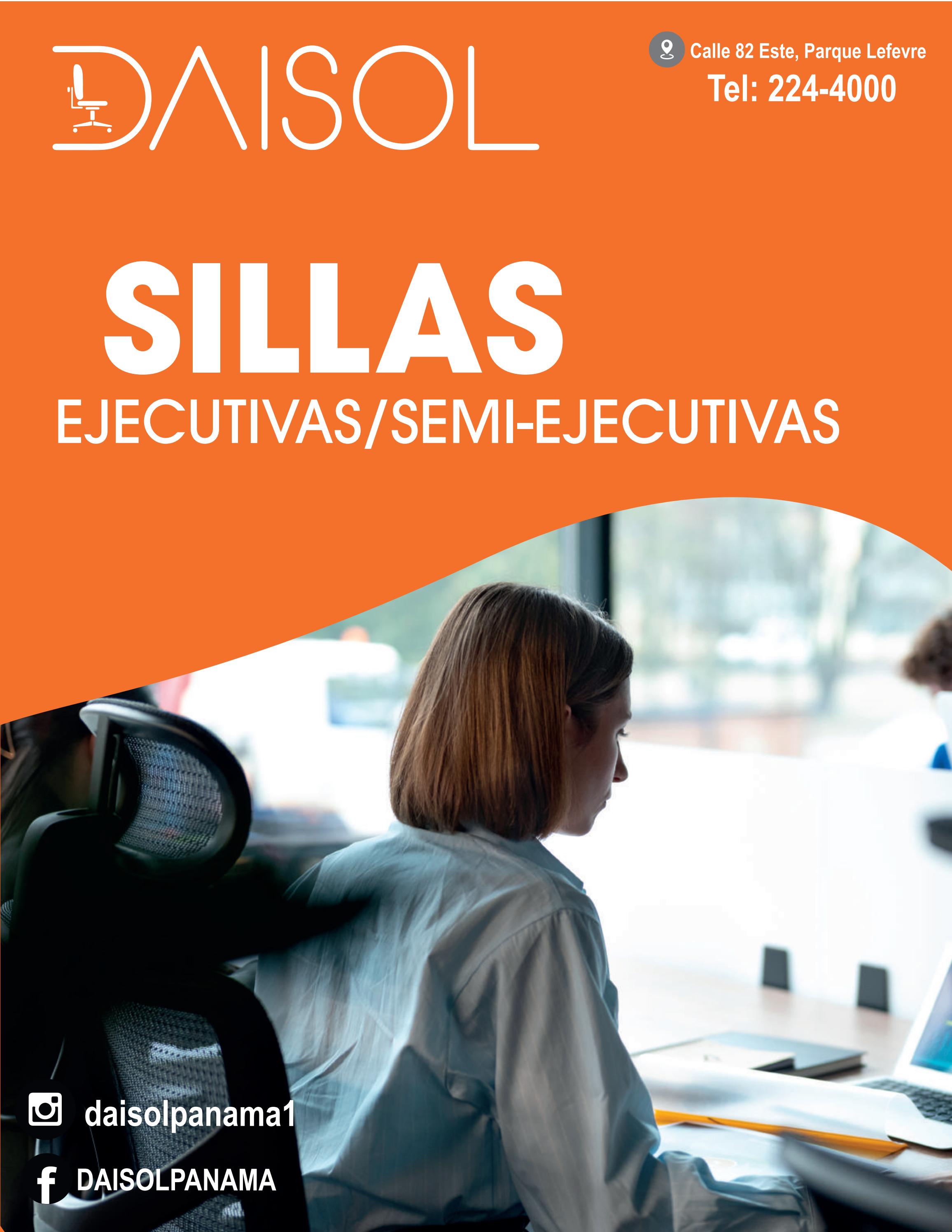 CATALOGO SILLAS EJECUTIVAS/SEMI-EJECUTIVAS by DAISOL S.A - Issuu