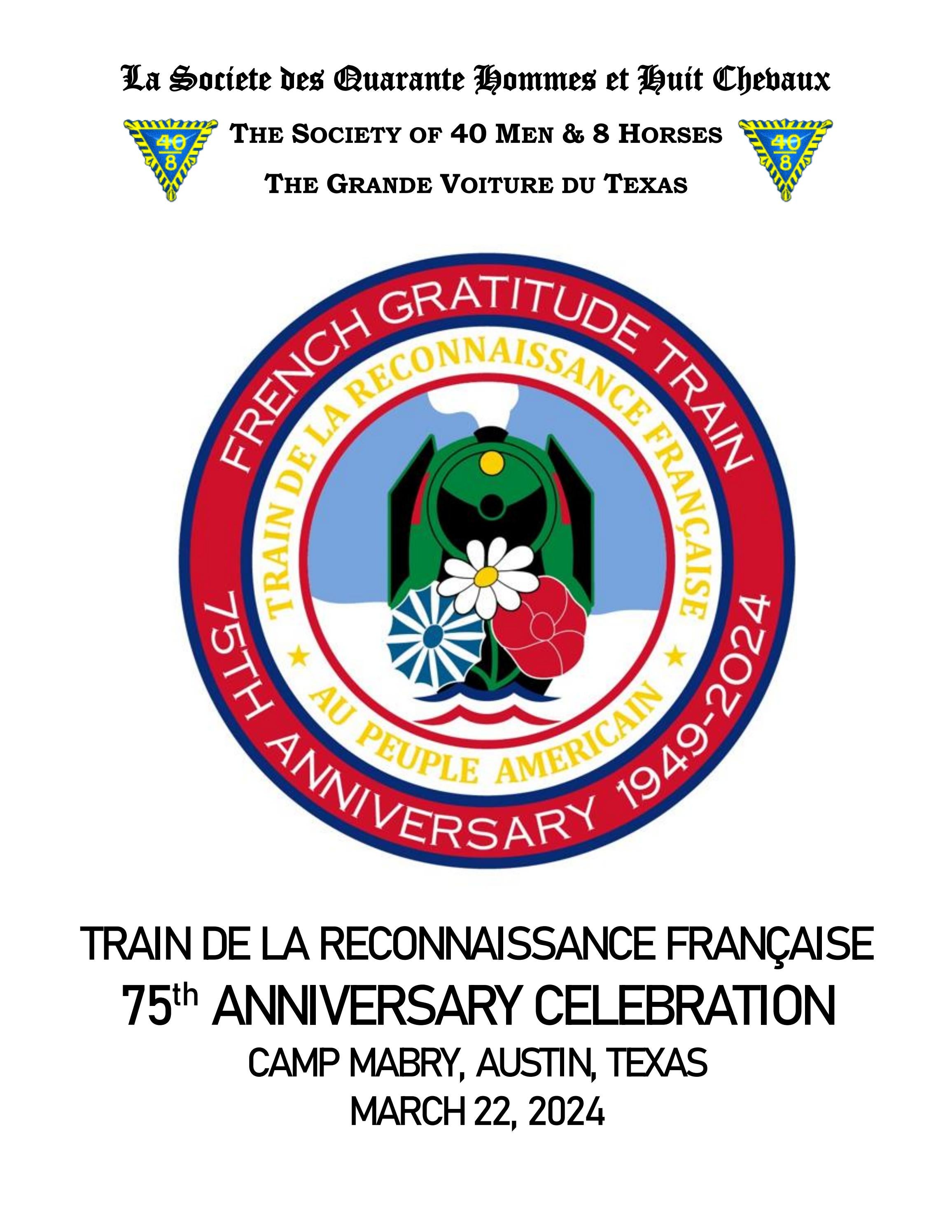 Grand du Texas 75th Anniversary for Gratitude Train and Texas Merci ...