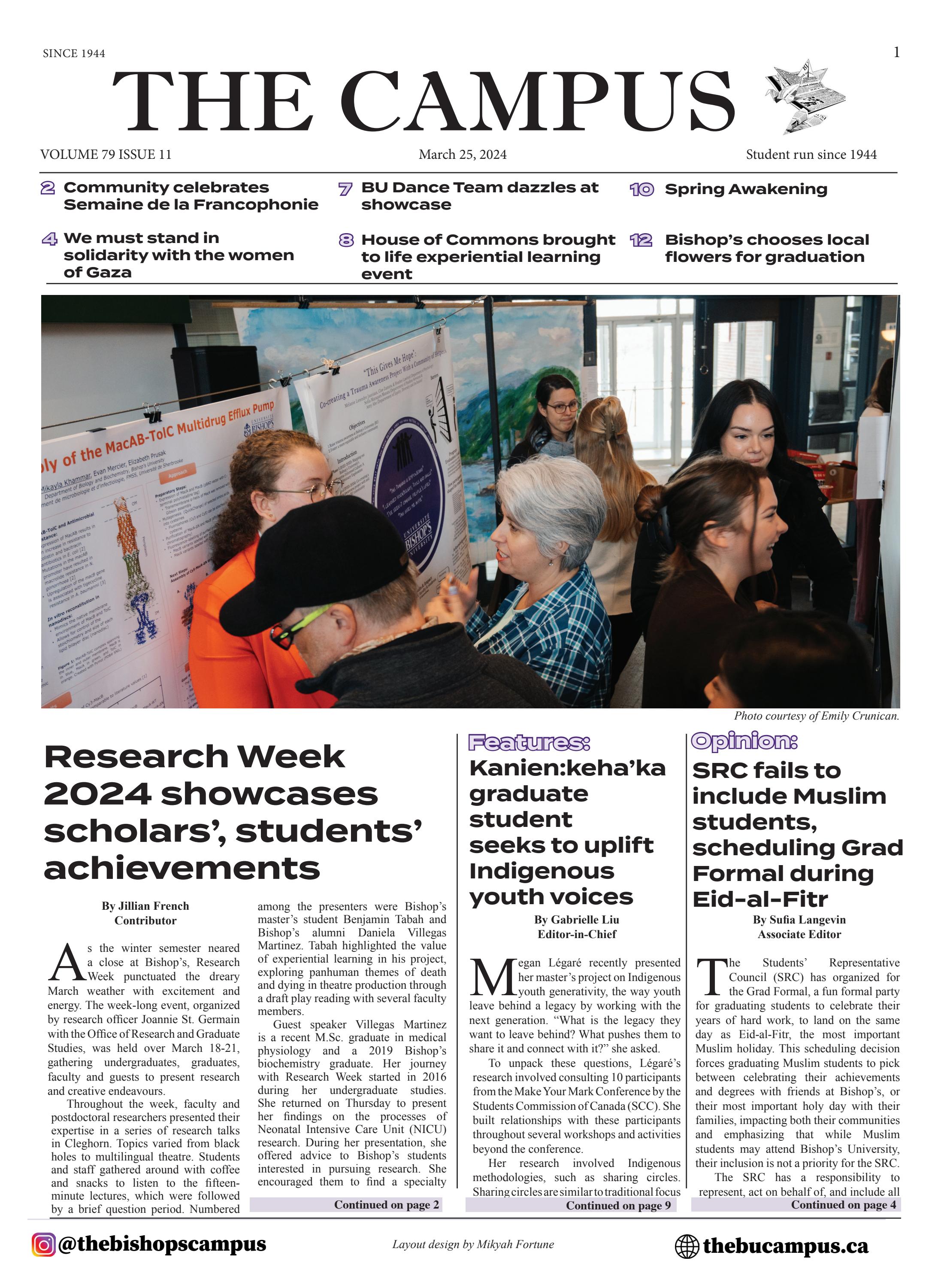 The Campus – March 25, 2024 by The Campus Newspaper - Issuu