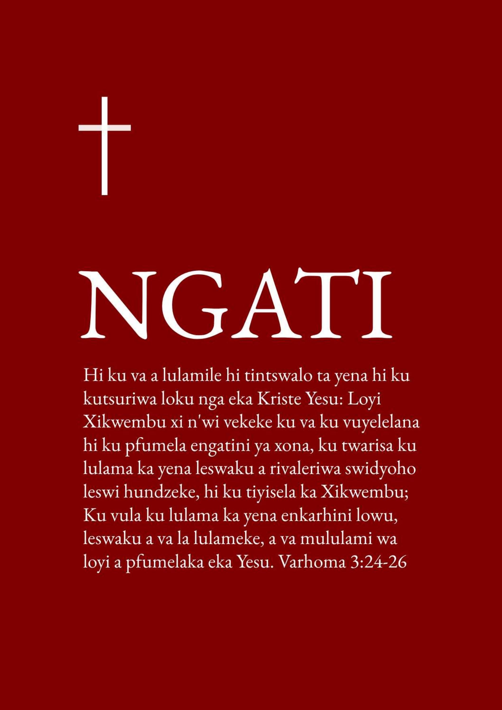 Tsonga - The Precious Blood of Jesus Christ by Filipino Tracts and ...