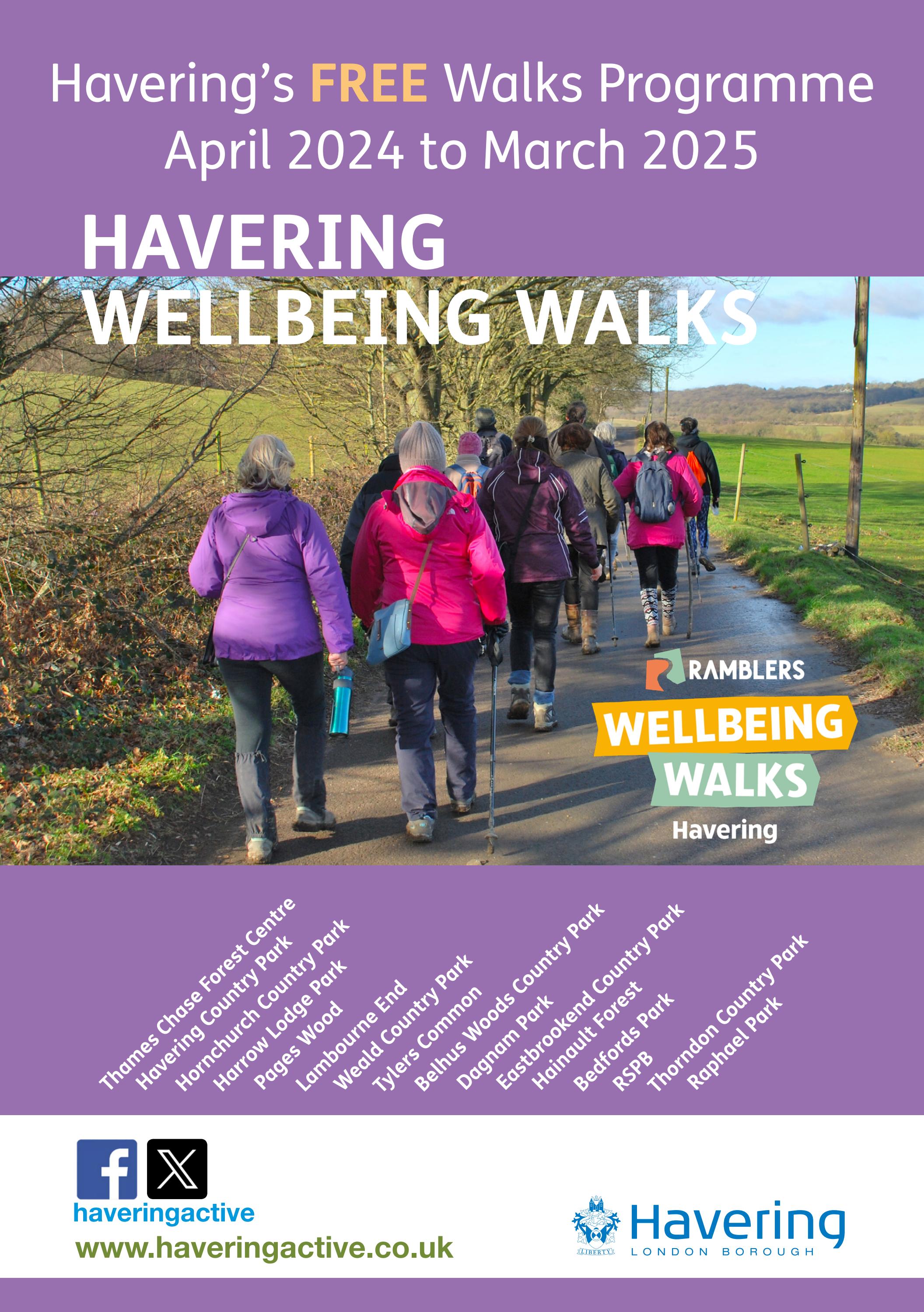 Wellbeing Walks in Havering by Havering Council - Issuu