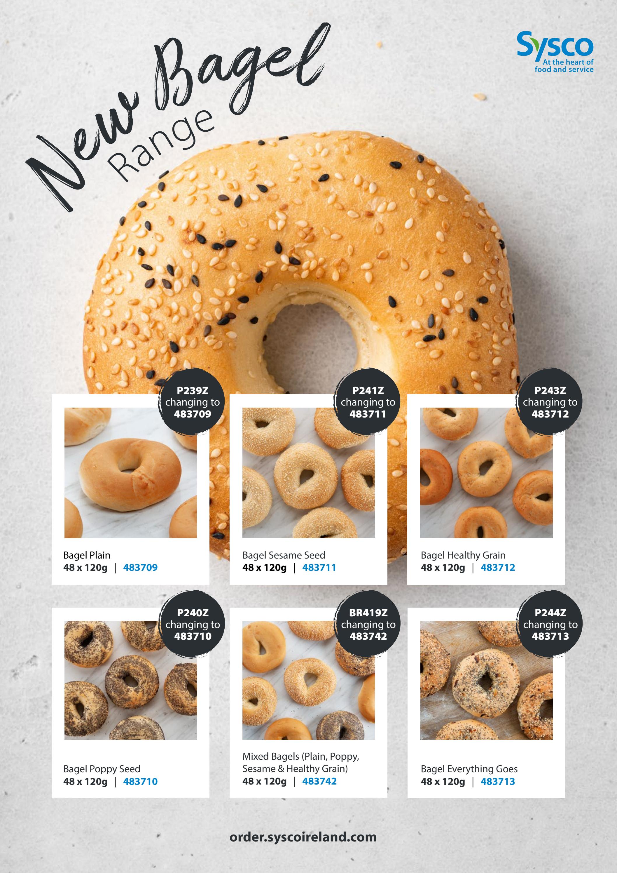 New Bagel Range by Sysco Ireland - Issuu