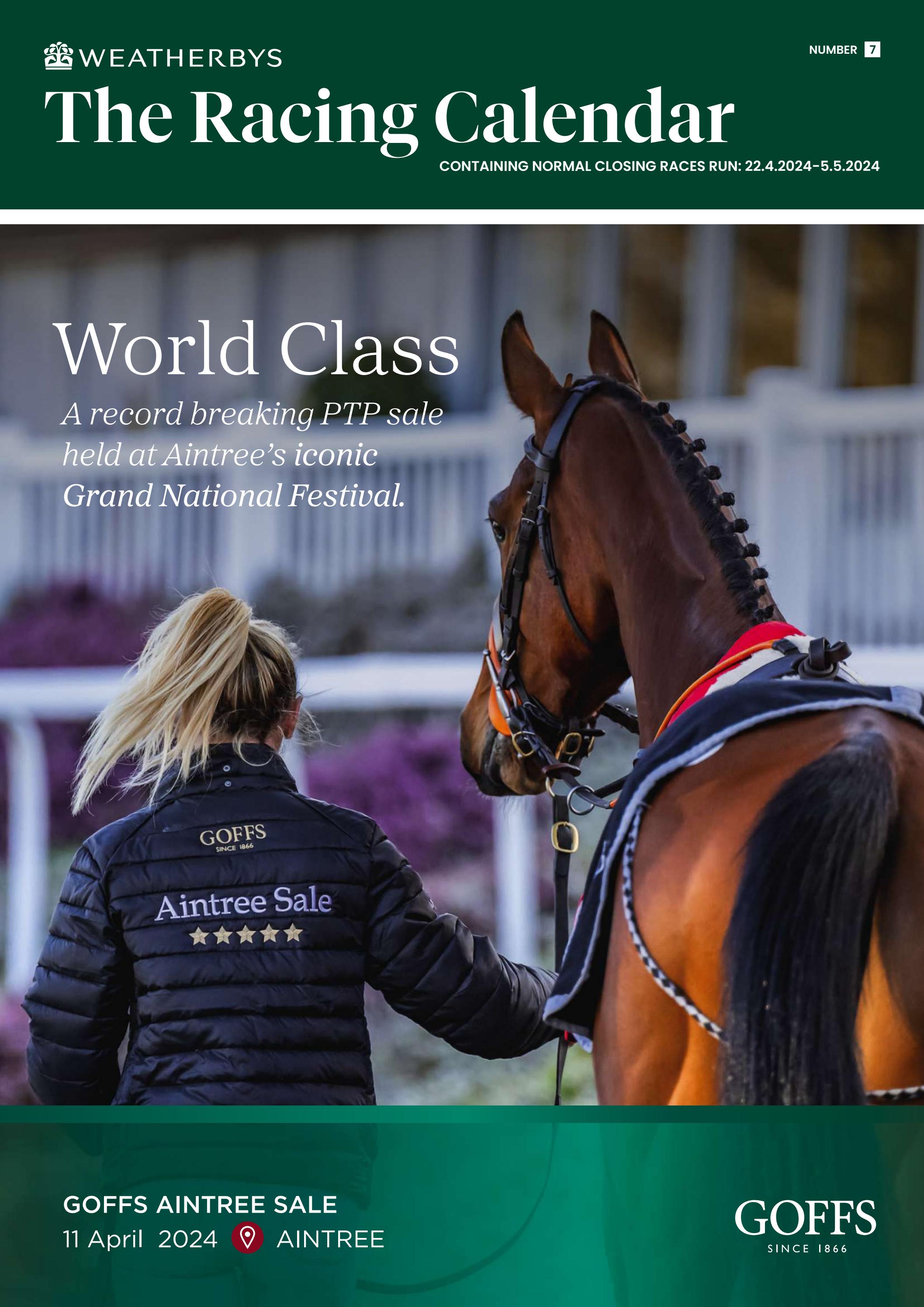 Racing Calendar - 22nd April-5th May - Number 7 by Weatherbys - Issuu