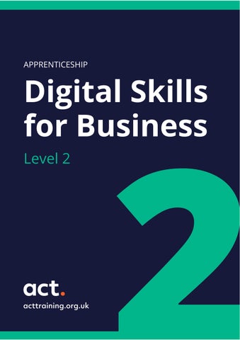 Digital Skills for Business Level 2 by ACT - Issuu