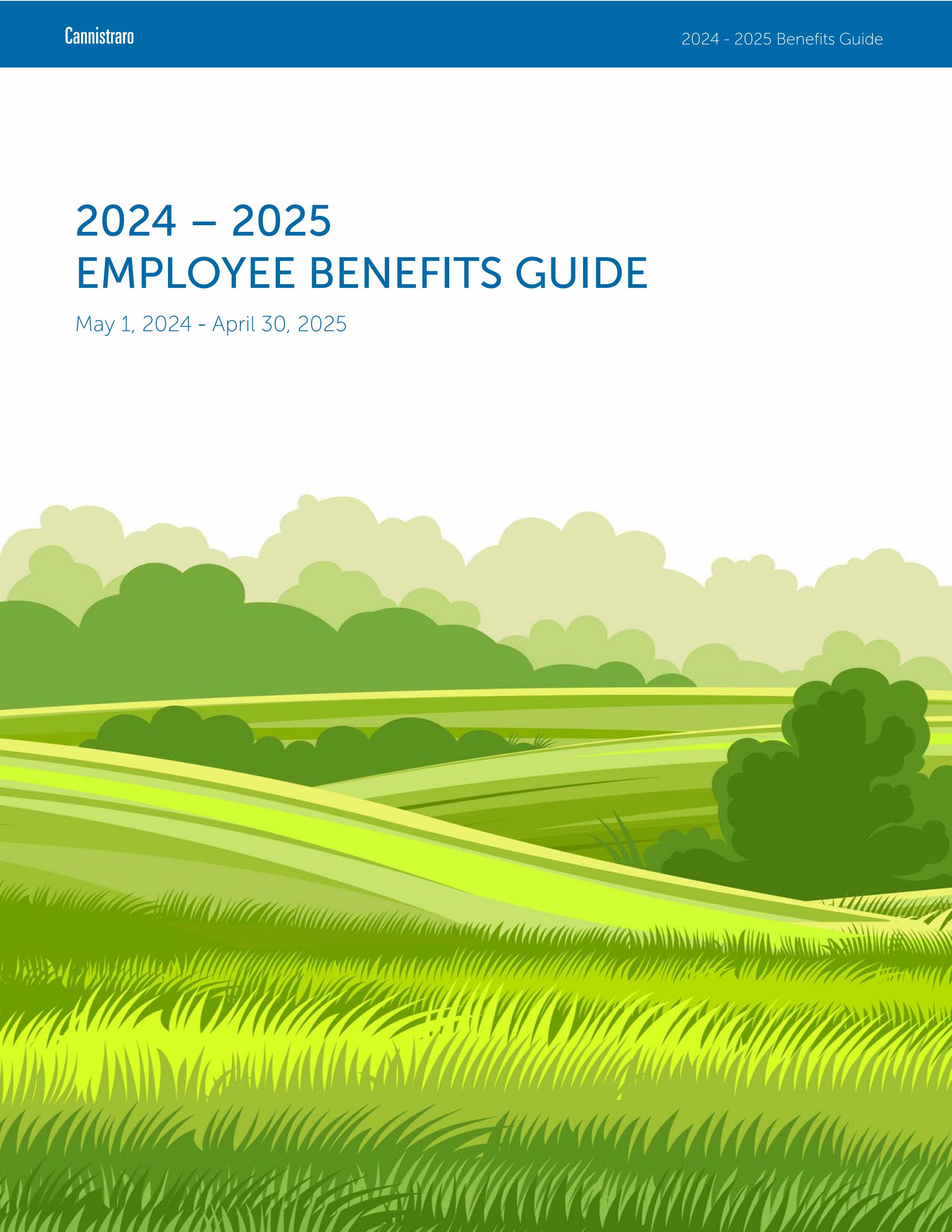 2024-2025 Employee Benefits Guide by Cannistraro - Issuu