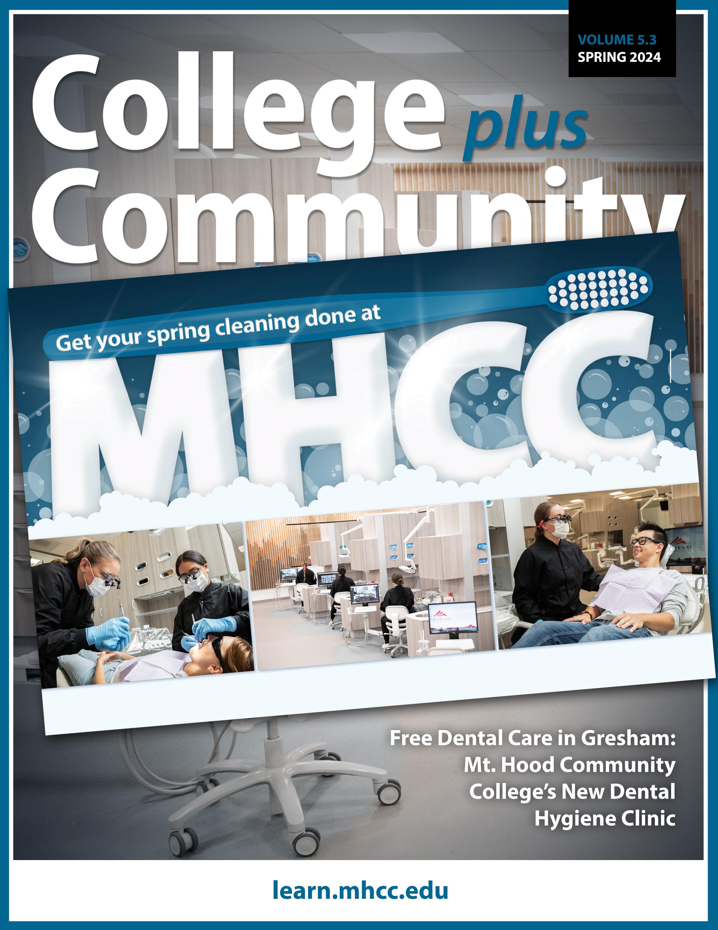 MHCC Spring 2024 College plus Community by mthoodcc - Issuu