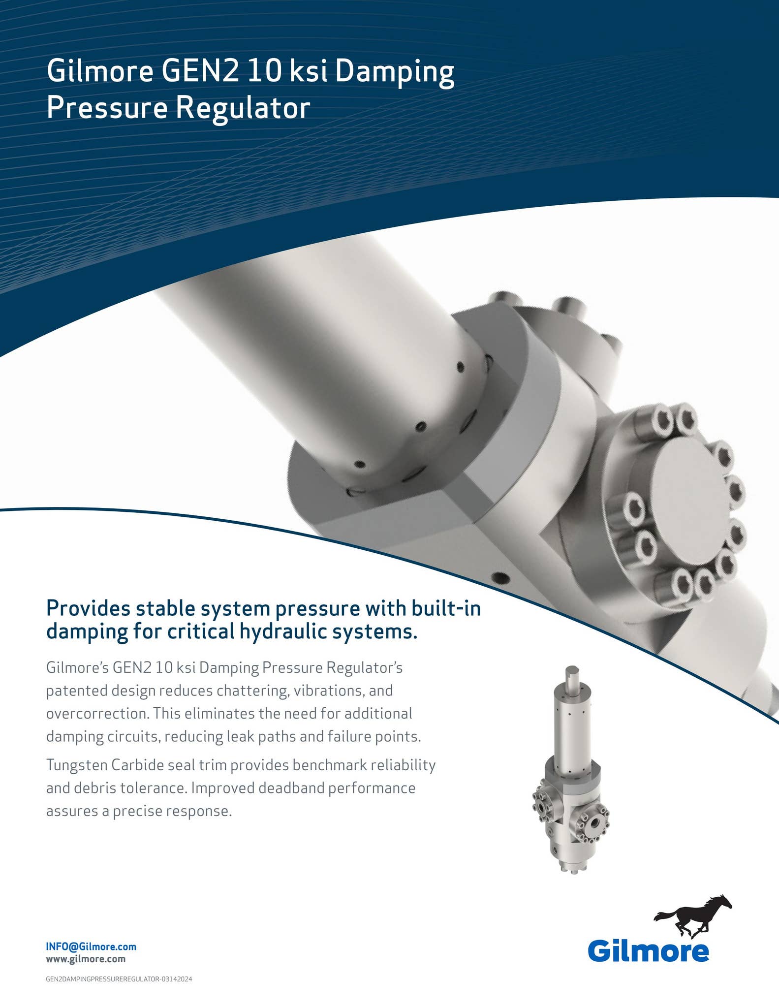 Gilmore GEN2 10 ksi Damping Pressure Regulator by Gilmore - Issuu