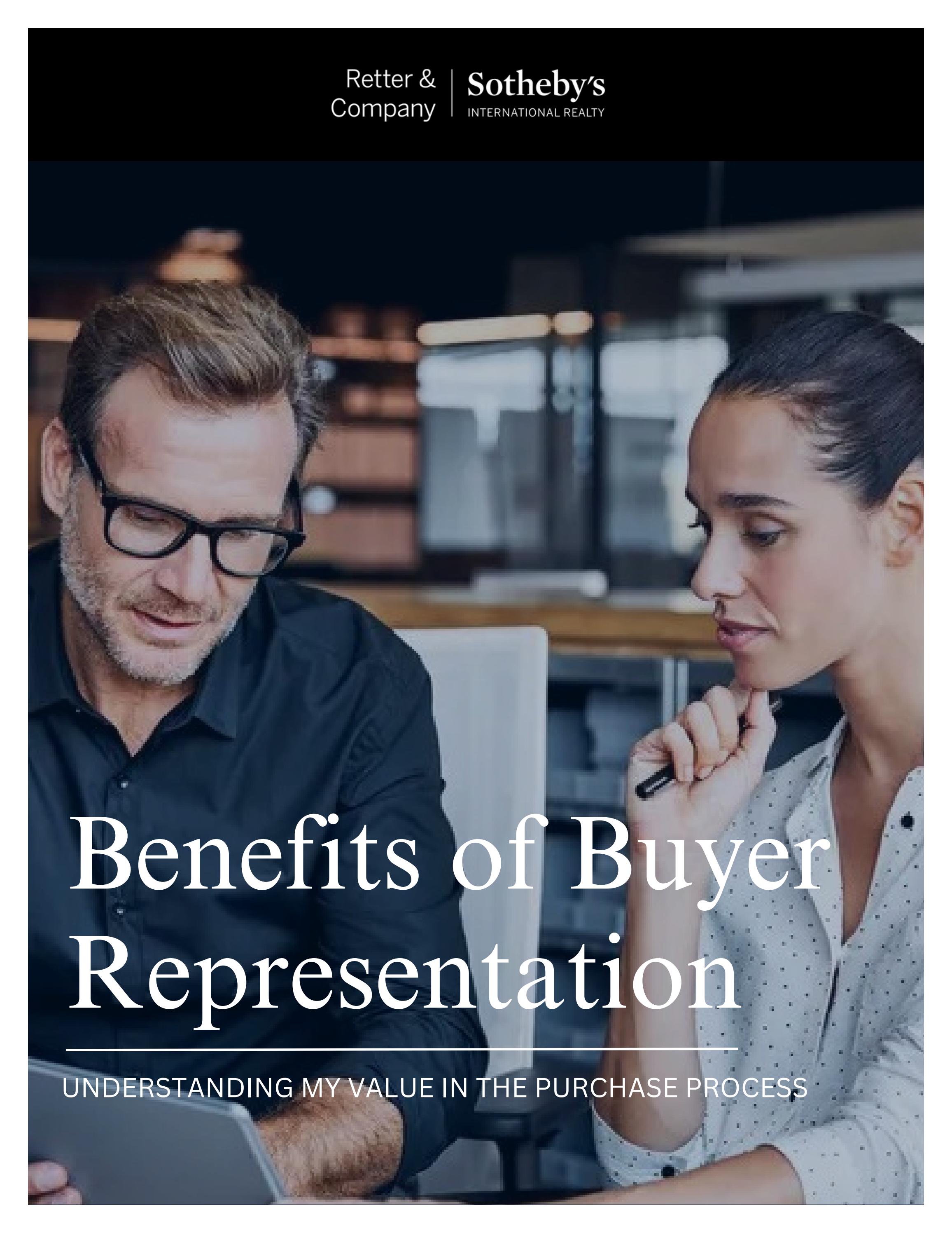 Benefits of Buyer Representation Brochure by Retter & Co. | Sotheby's ...