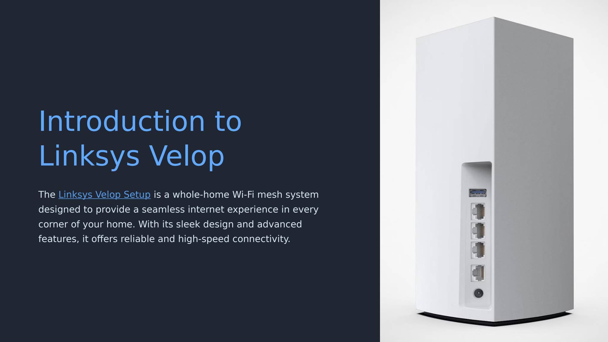 linksys velop setup by Linksys Velop Bridge mode - Issuu
