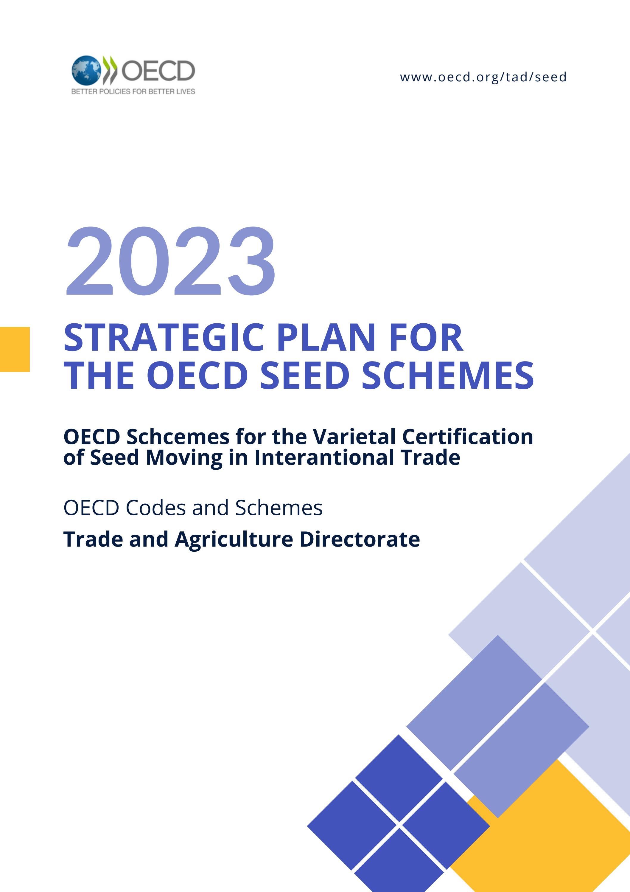 2023 strategic plan for the OECD seed schemes by OECD - Issuu