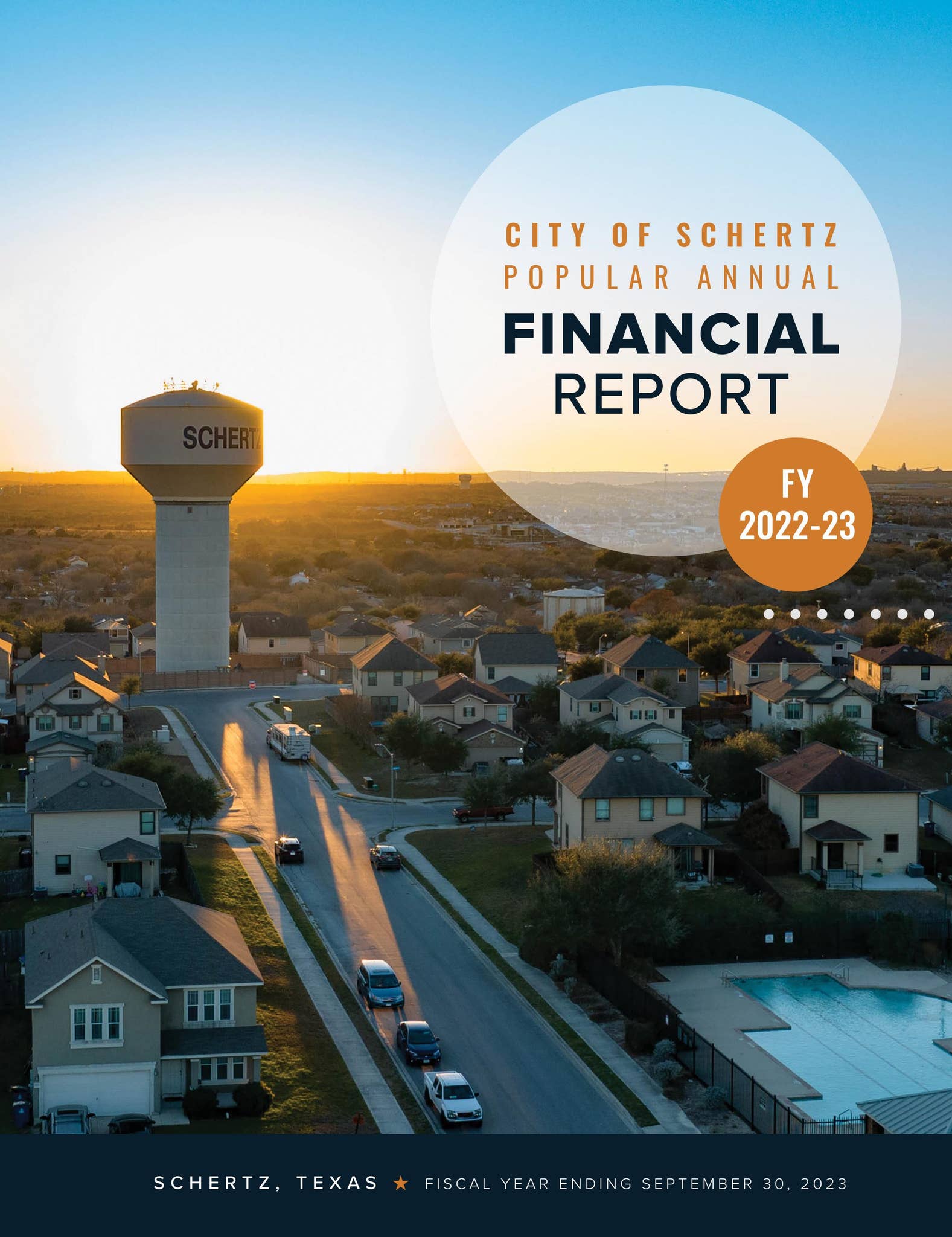 City of Schertz Popular Annual Financial Report by City of Schertz - Issuu