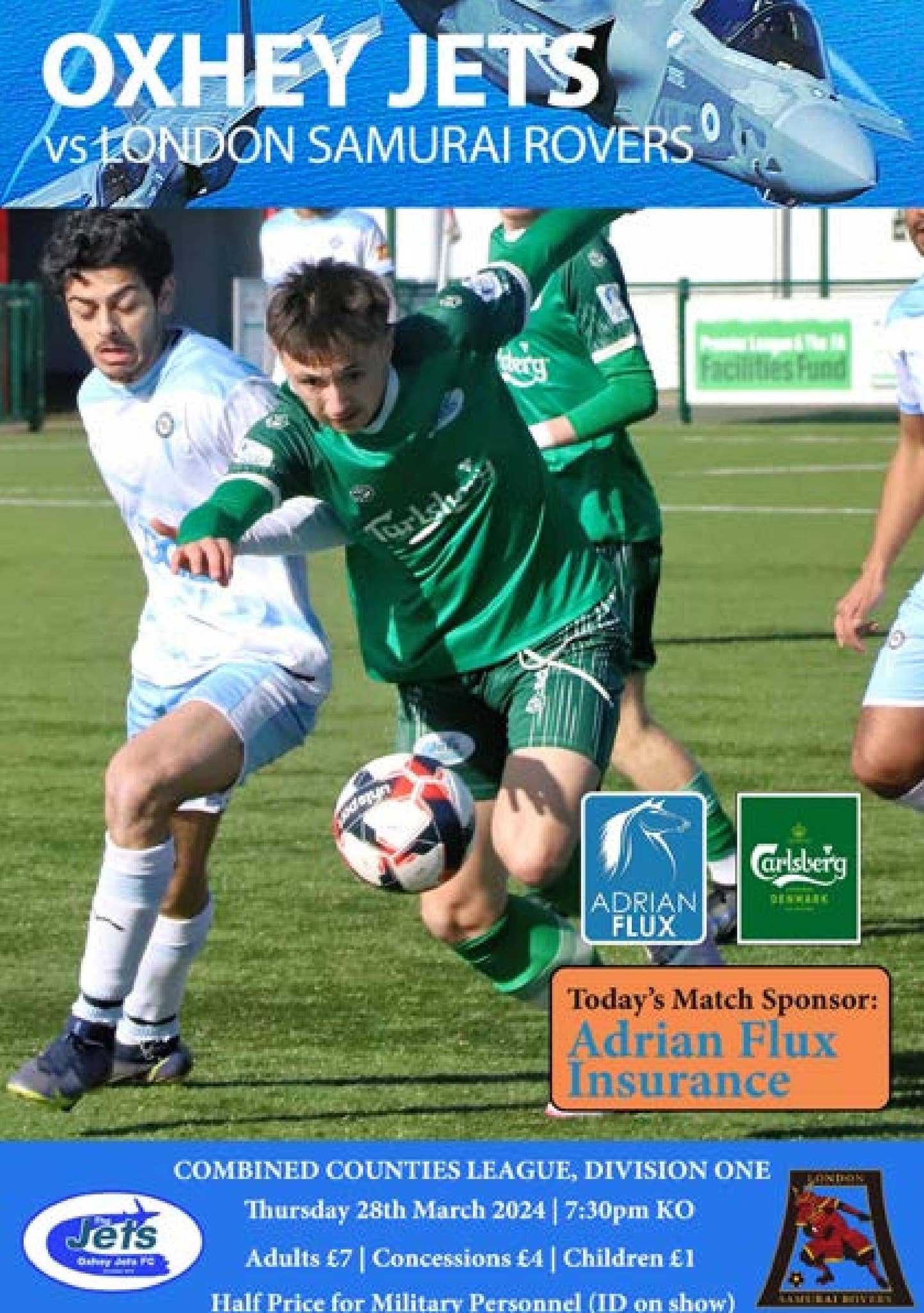 OXHEY JETS Vs LONDON SAMURAI ROVERS by oxheyjets72 - Issuu