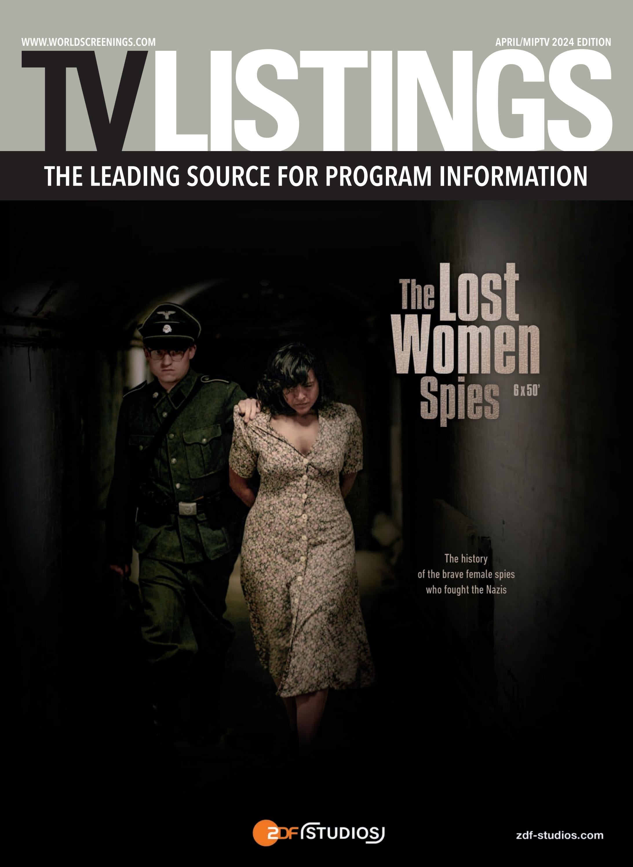 TV Listings April 2024 by World Screen - Issuu