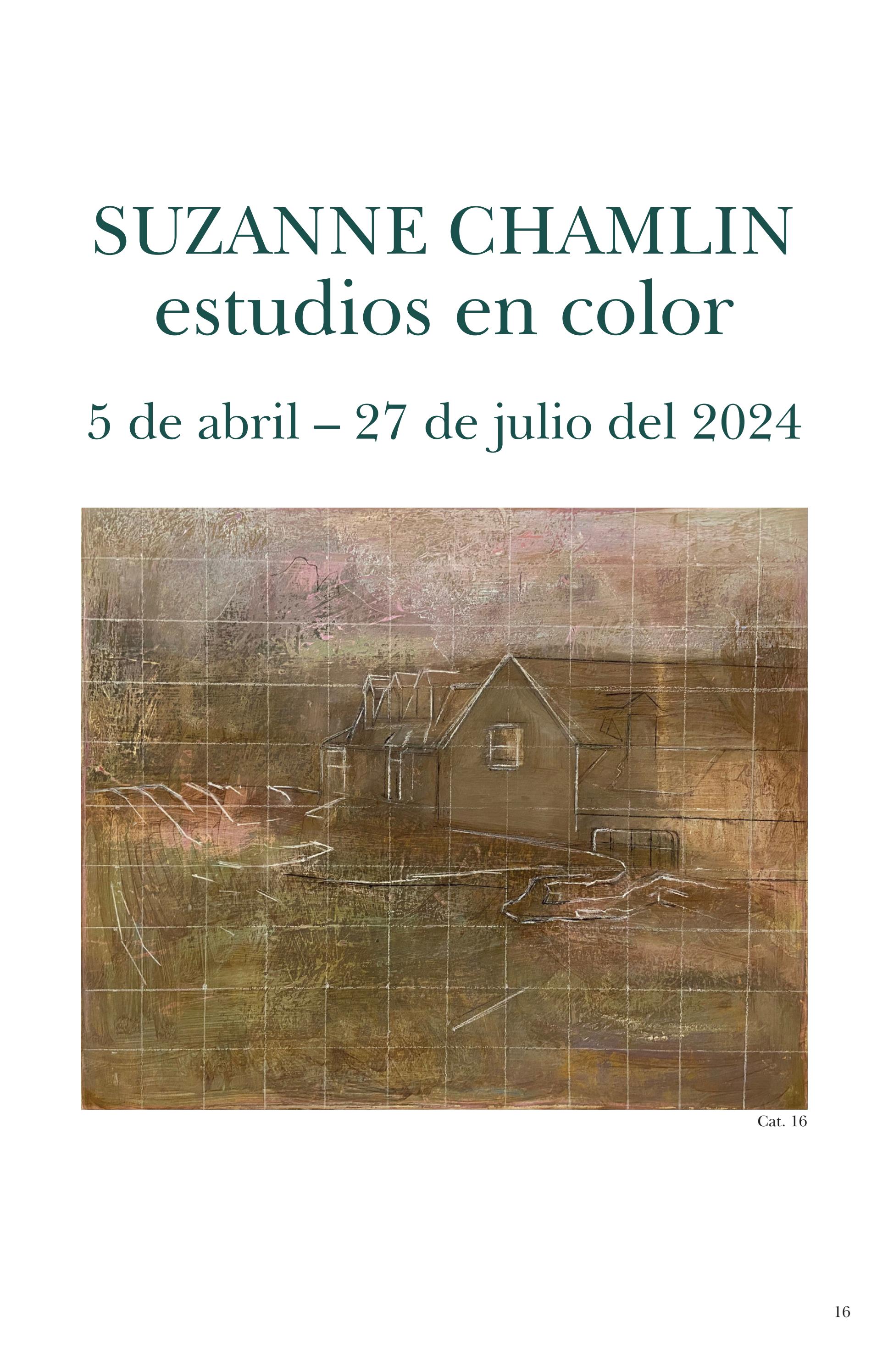 Fairfield University Art Museum | Suzanne Chamlin: estudios en color by ...
