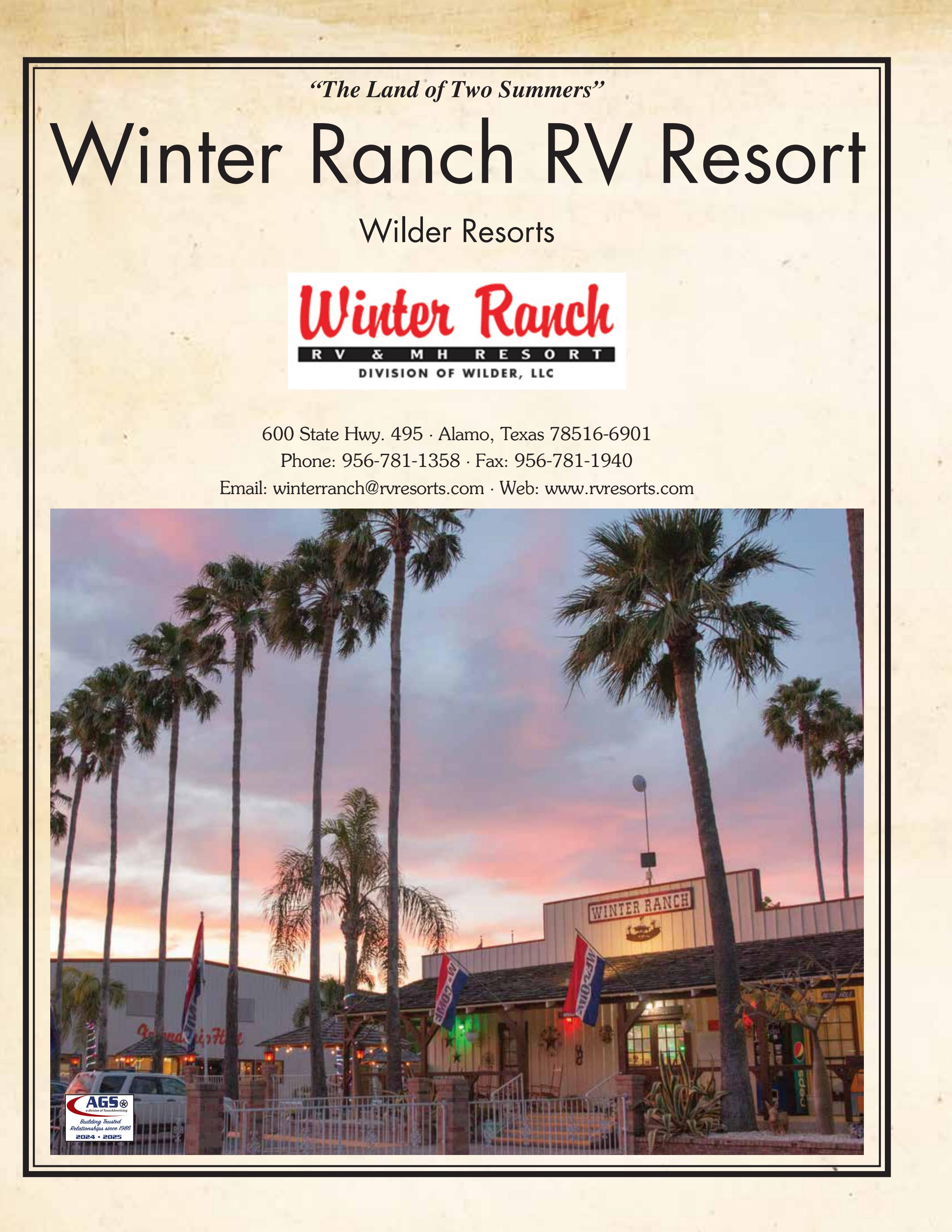 Winter Ranch RV Resort by AGS/Texas Advertising - Issuu