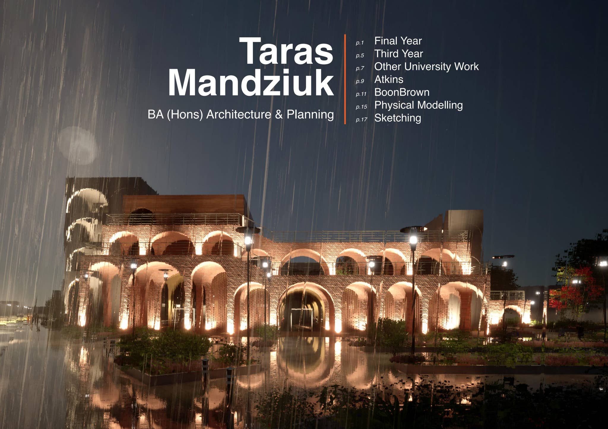 Taras Mandziuk - Supporting Portfolio - Manchester School of ...