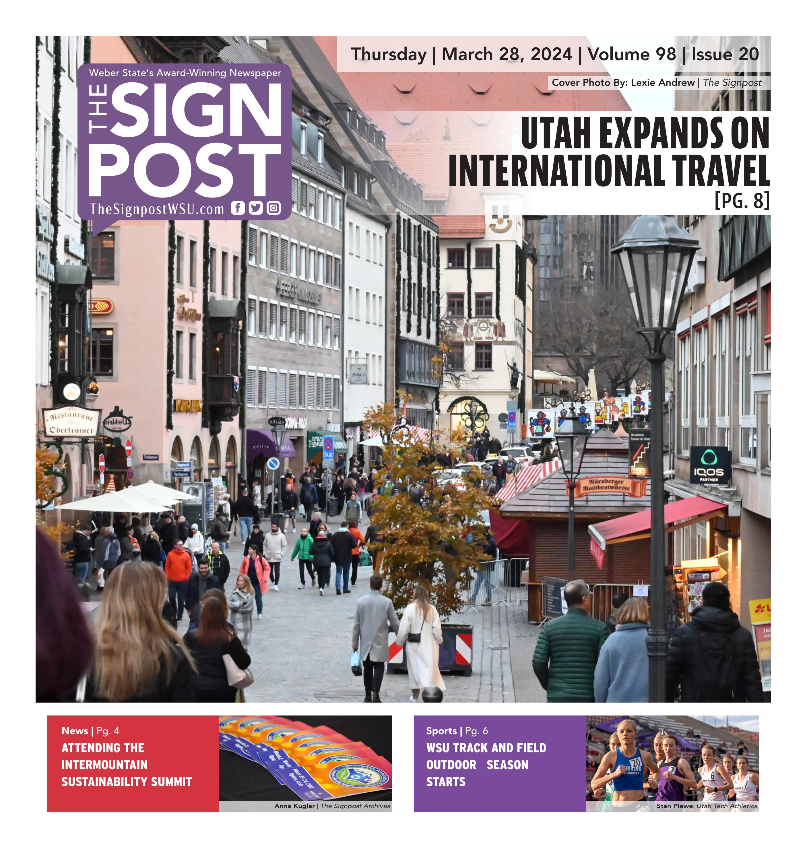 International Travel: The Signpost 3/28/24 by The Signpost - Weber ...