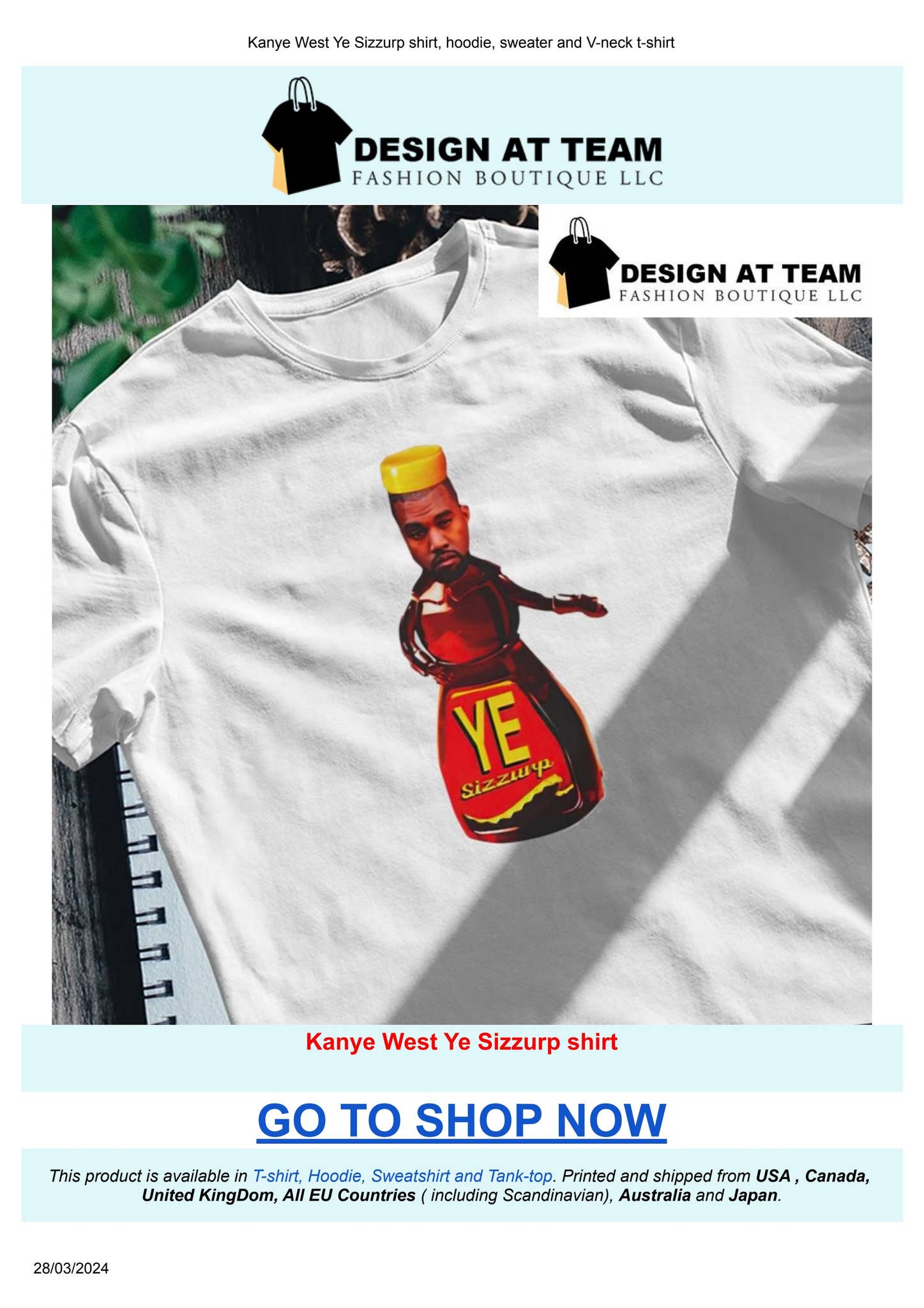 Kanye West Ye Sizzurp shirt by Design AT Shop - Issuu