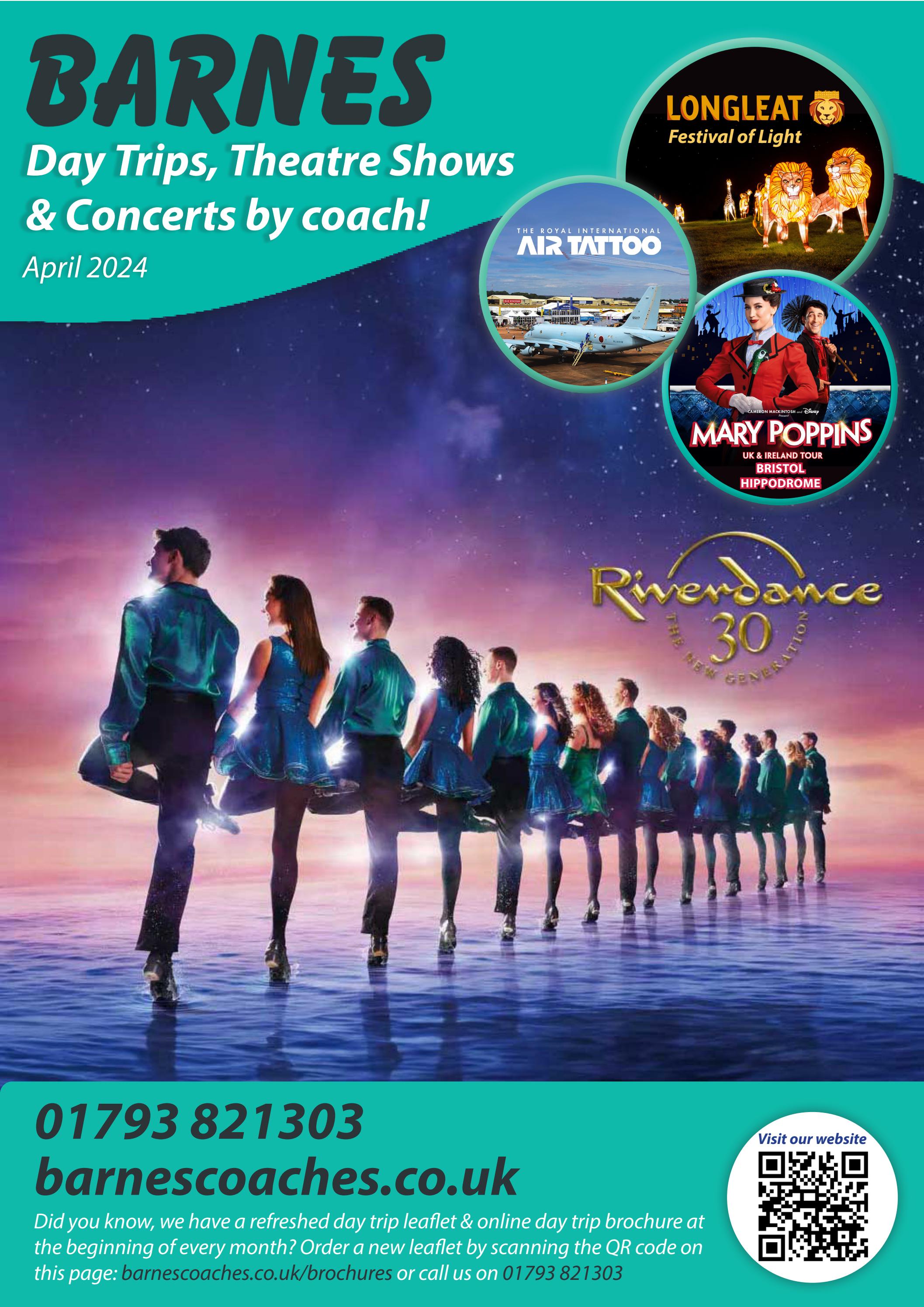 Barnes Coaches Day Trip Brochure - April 2024 Issue by Barnes Coaches ...