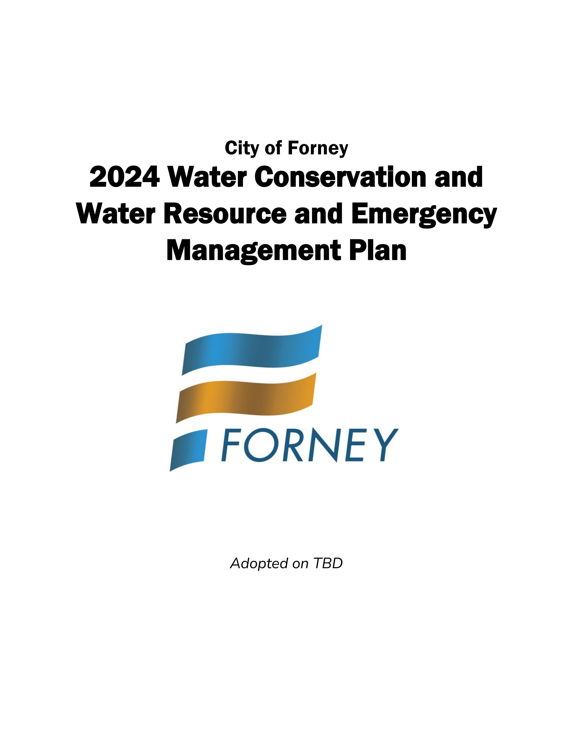 2024 Water Conservation and Water Resource and Emergency Management ...